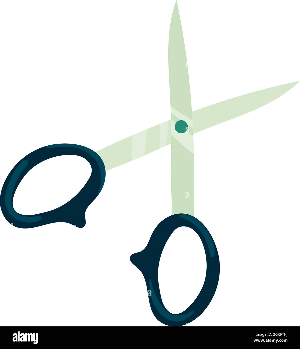 Cartoon scissors hi-res stock photography and images - Alamy