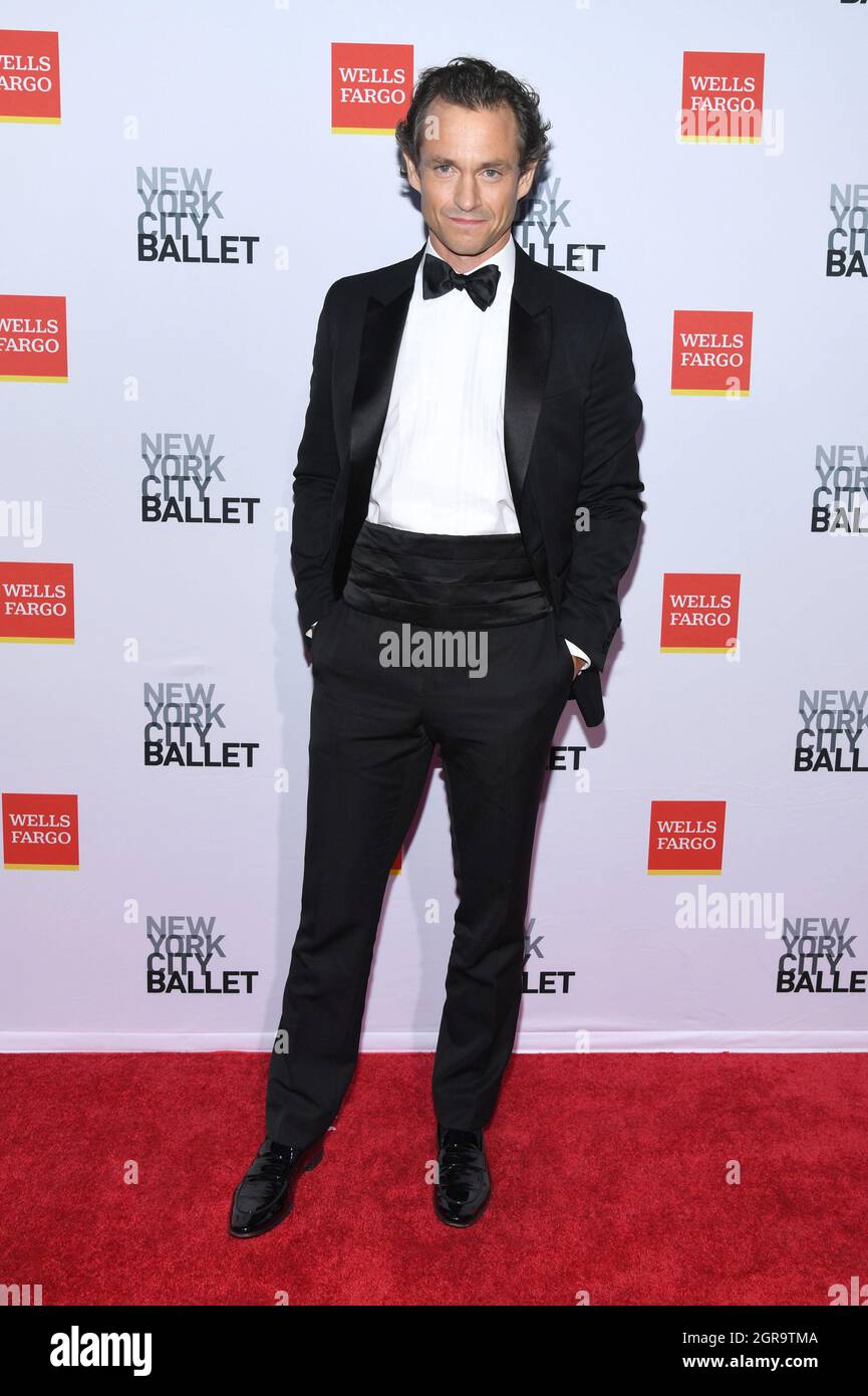 New York, USA. 30th Sep, 2021. Actor Hugh Dancy attends the New York City Ballet's 2021 Fall ...