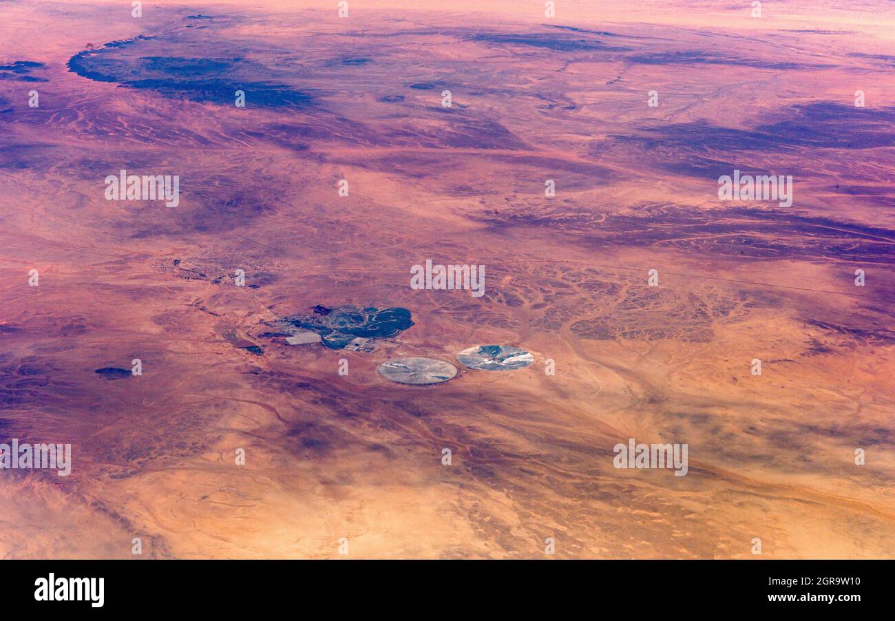 Mauritania desert aerial hi-res stock photography and images - Alamy