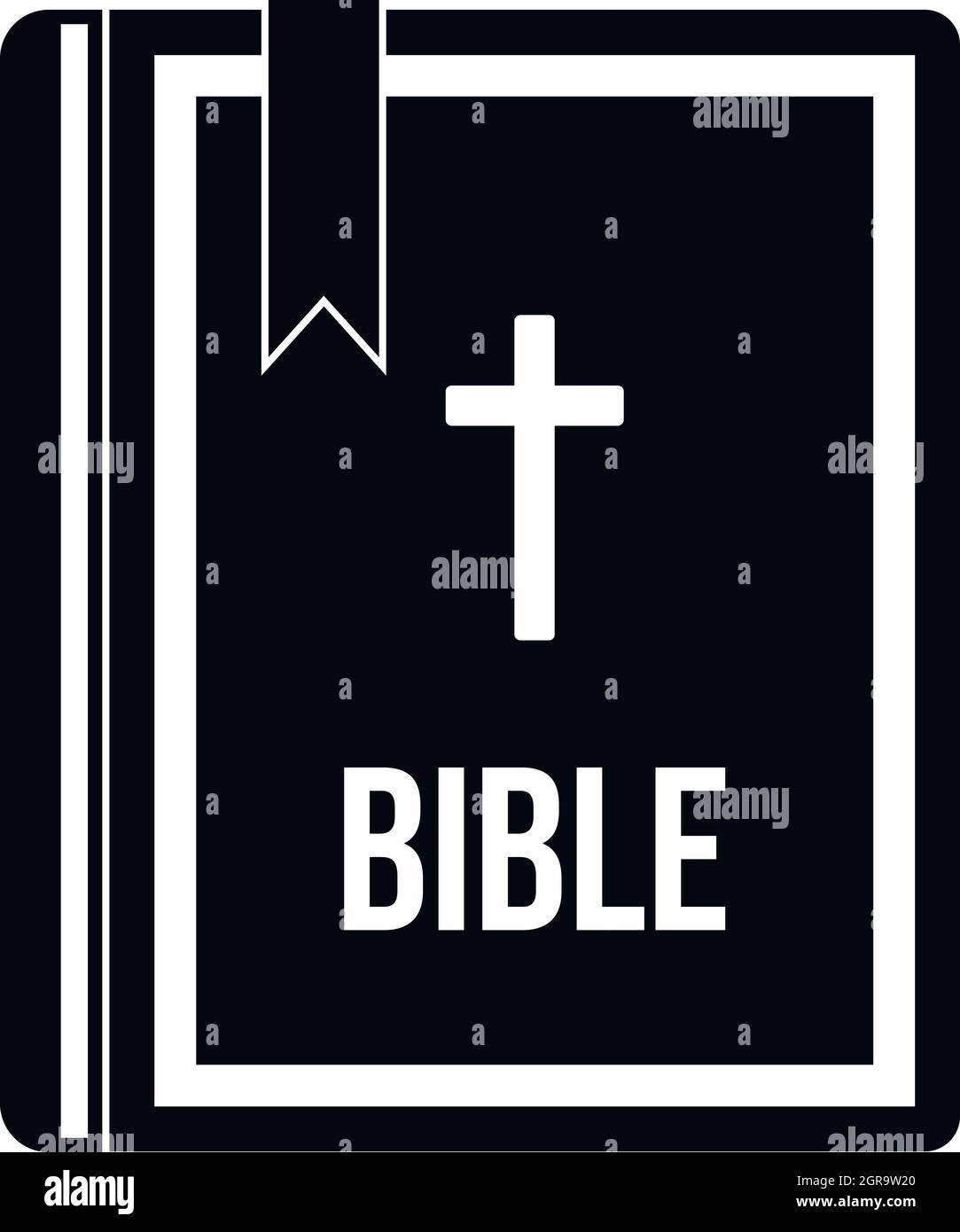 Holy bible icon in Stock Vector Images - Alamy