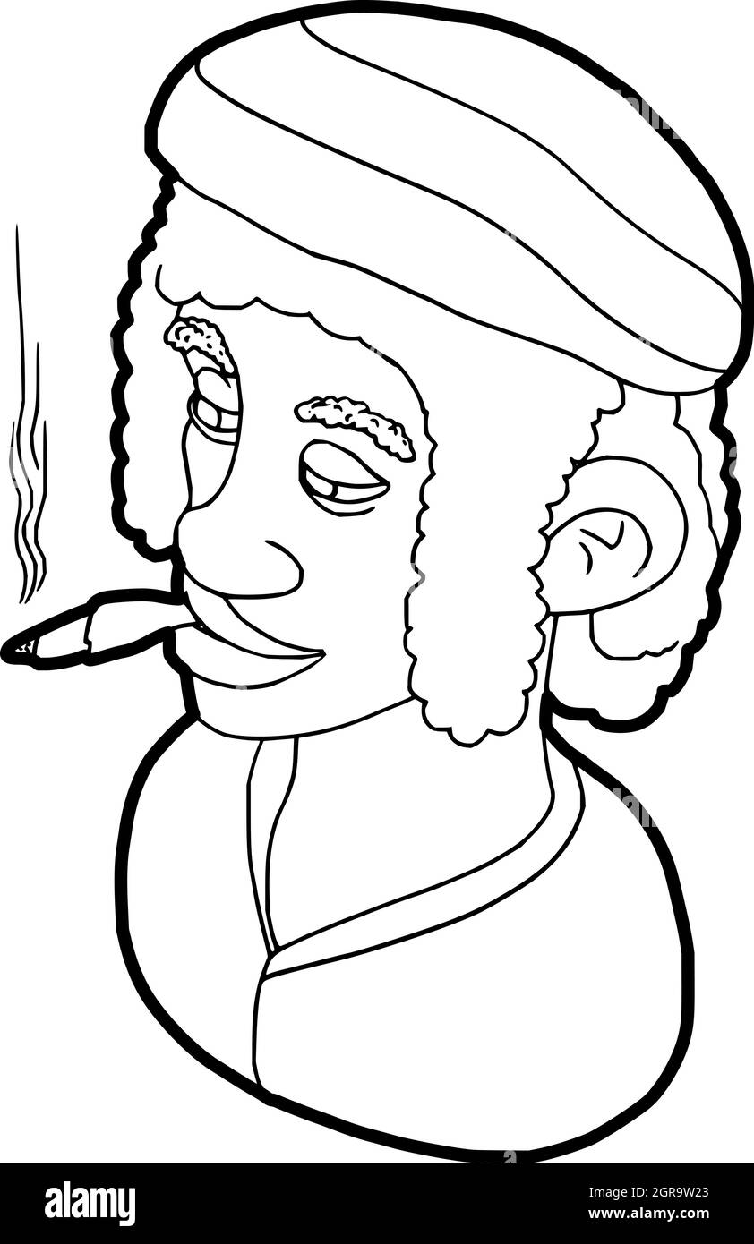 Wearing headband Black and White Stock Photos & Images - Alamy