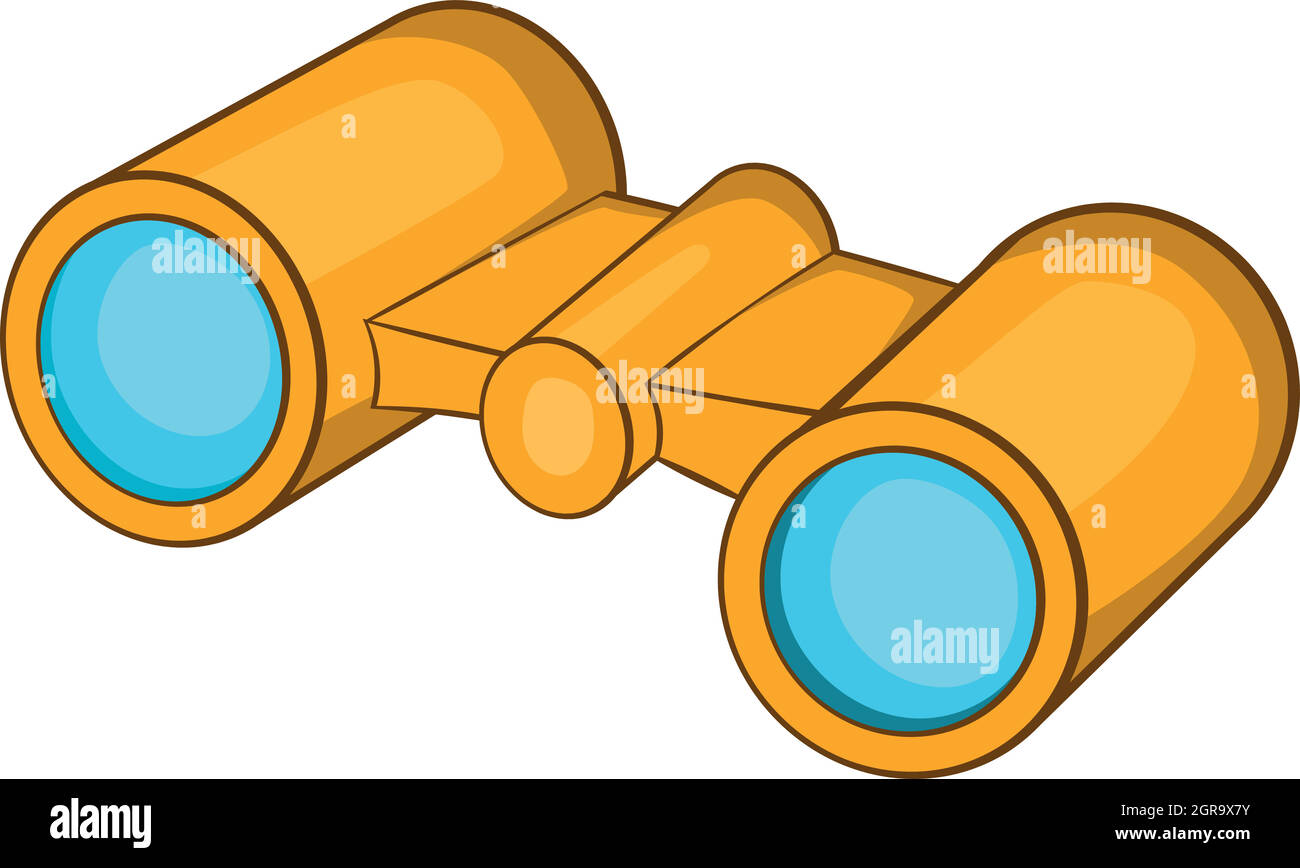 Binoculars icon, cartoon style Stock Vector Image & Art - Alamy