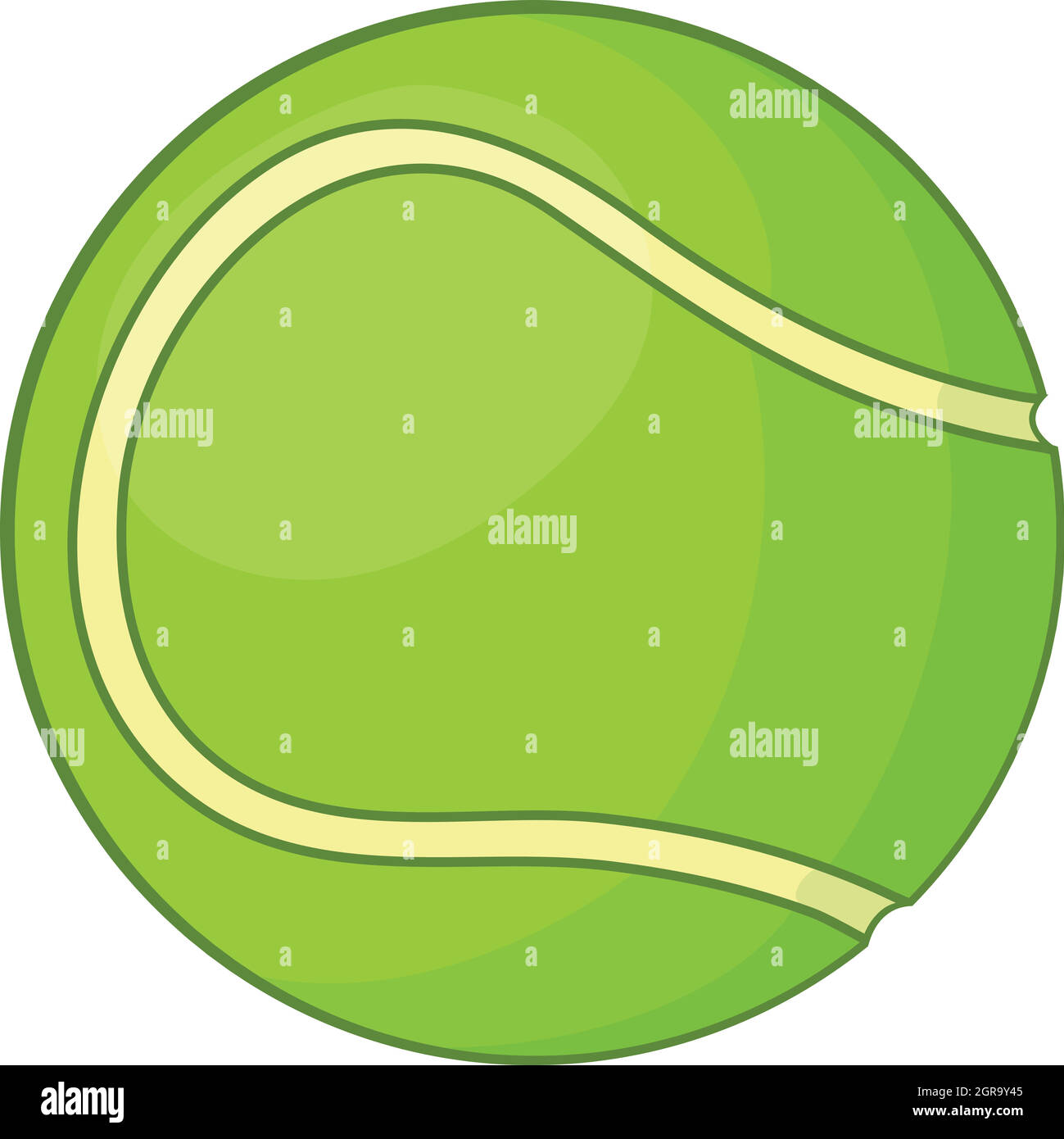 Cartoon tennis ball hi-res stock photography and images - Alamy