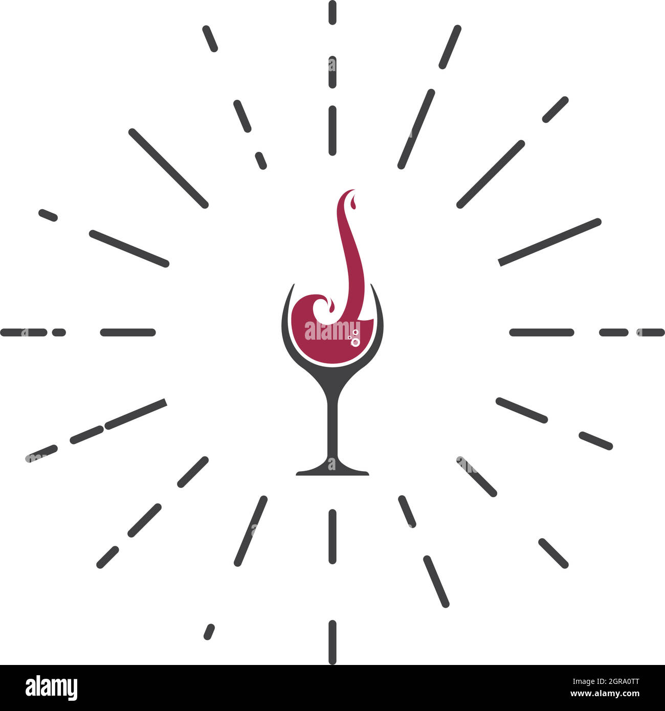 wine logo icon vector illustration design Stock Vector Image & Art - Alamy