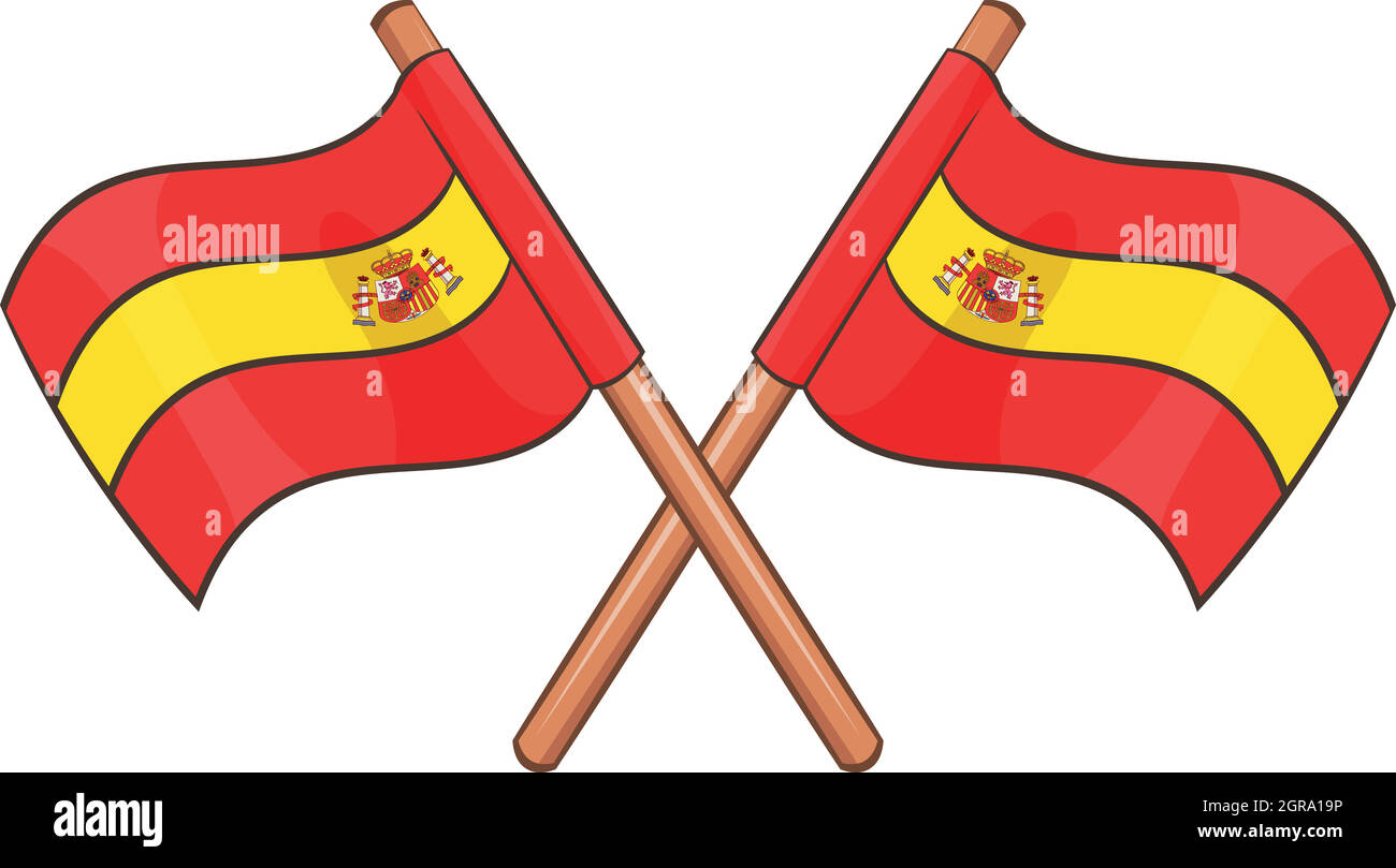 Spanish Flag Cartoon