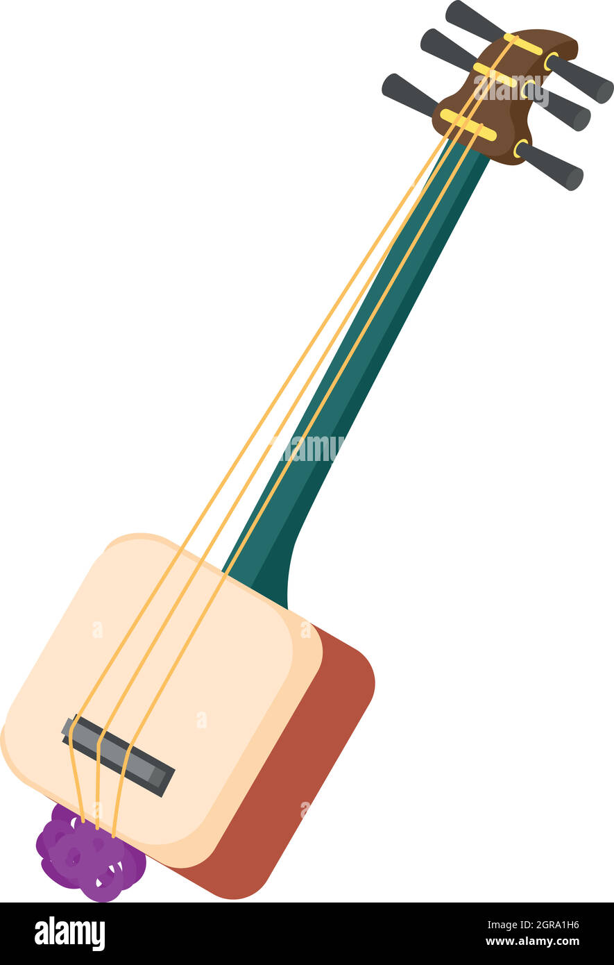 Samisen music Stock Vector Images - Alamy