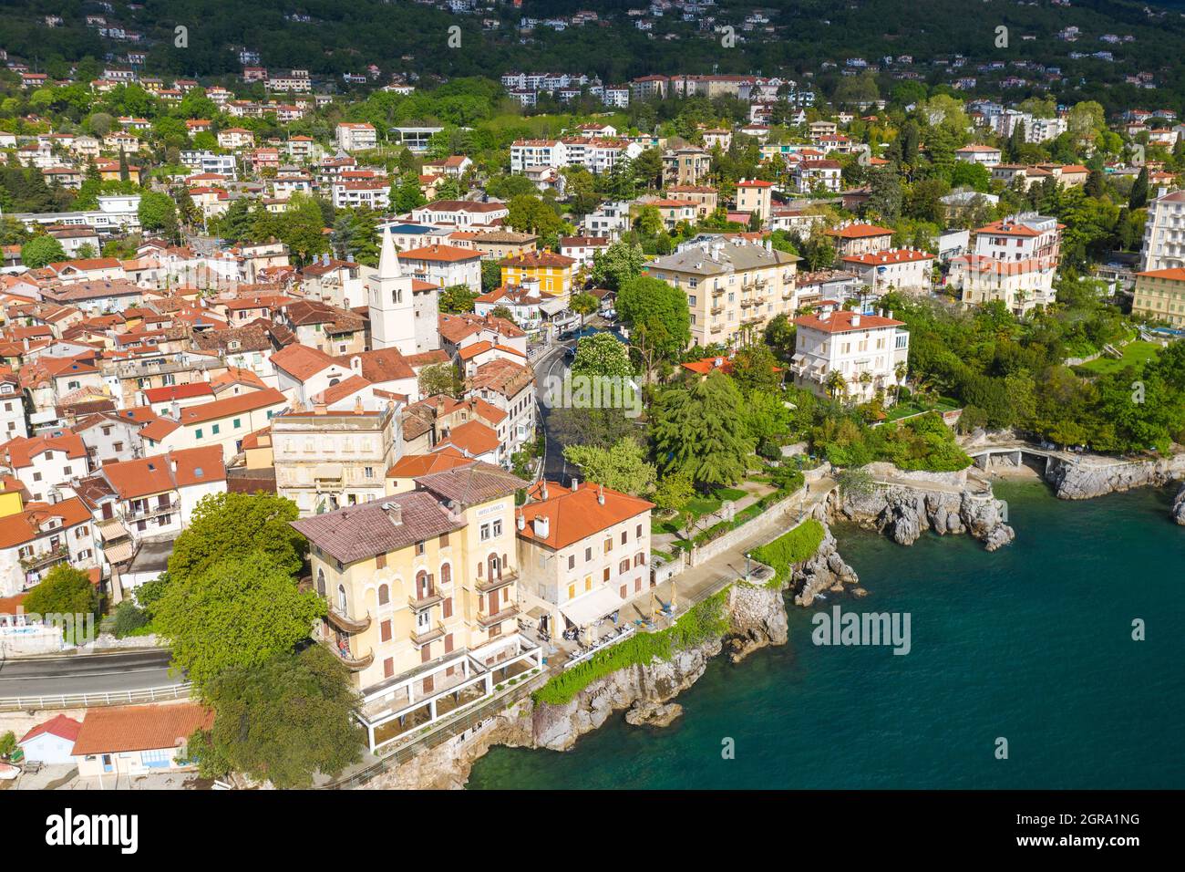 Lovran village hi-res stock photography and images - Alamy