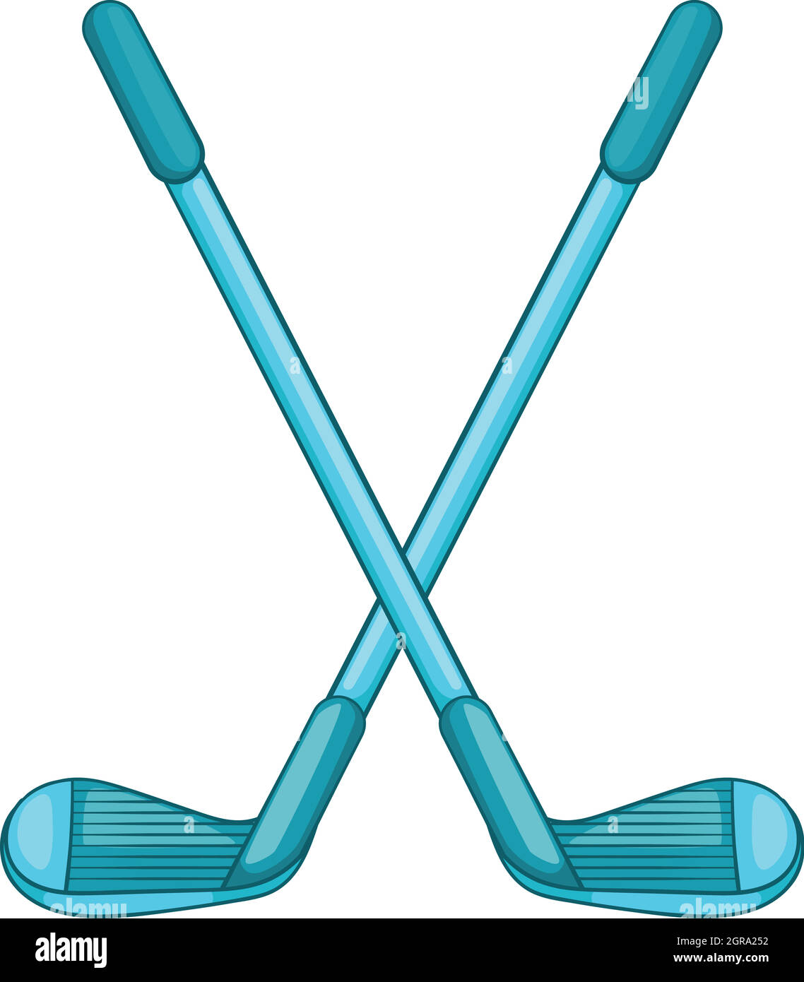 Golf clubs icon, cartoon style Stock Vector Image & Art - Alamy