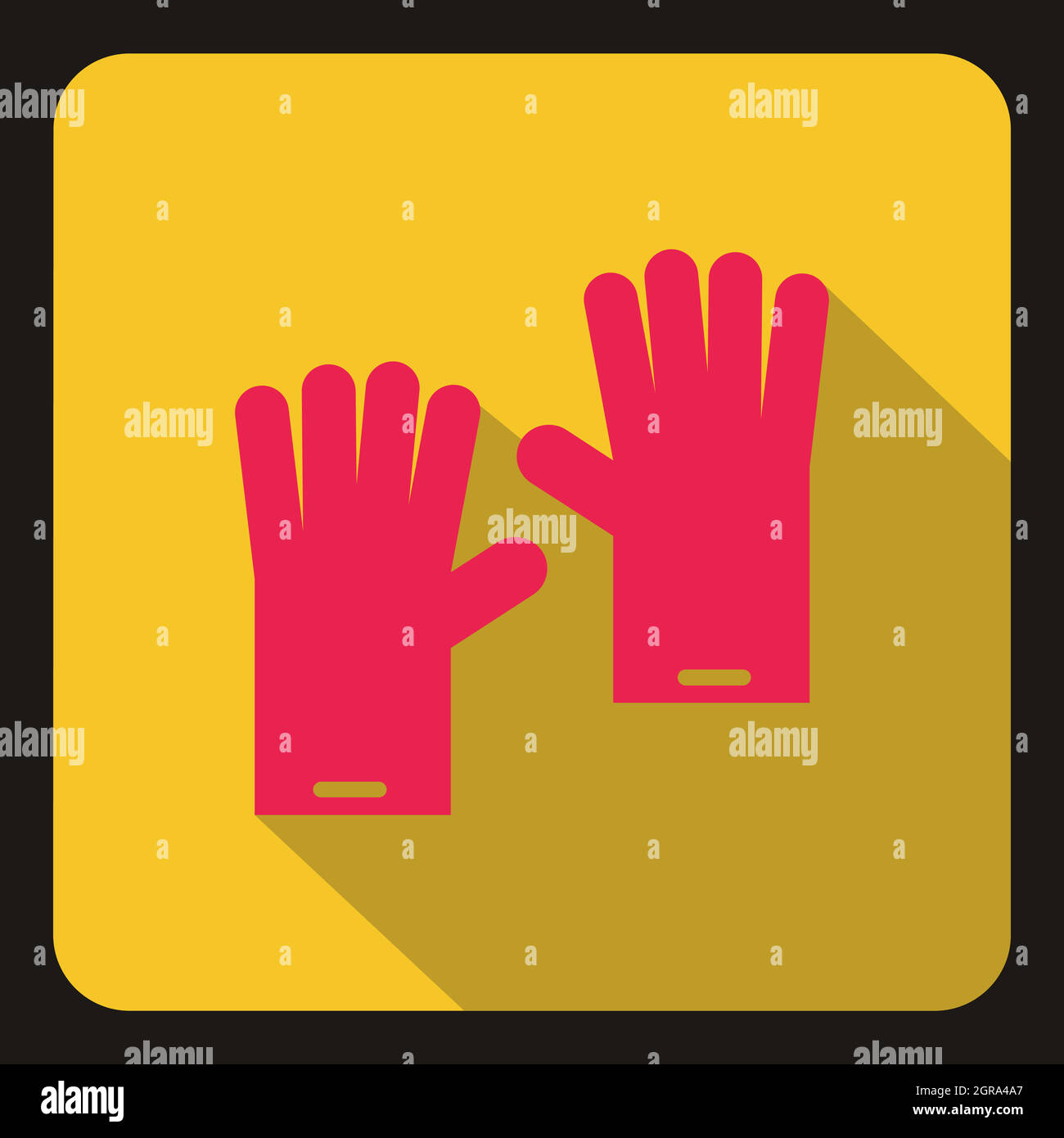 Latex glove Stock Vector Images - Alamy