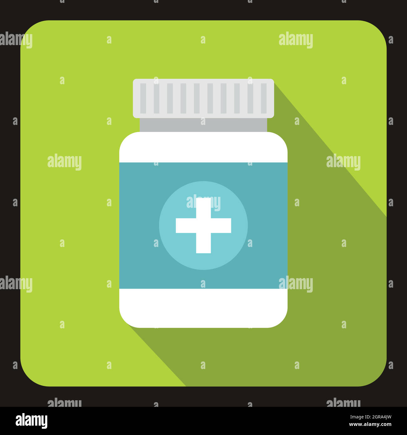Round plastic jar Stock Vector Images - Alamy