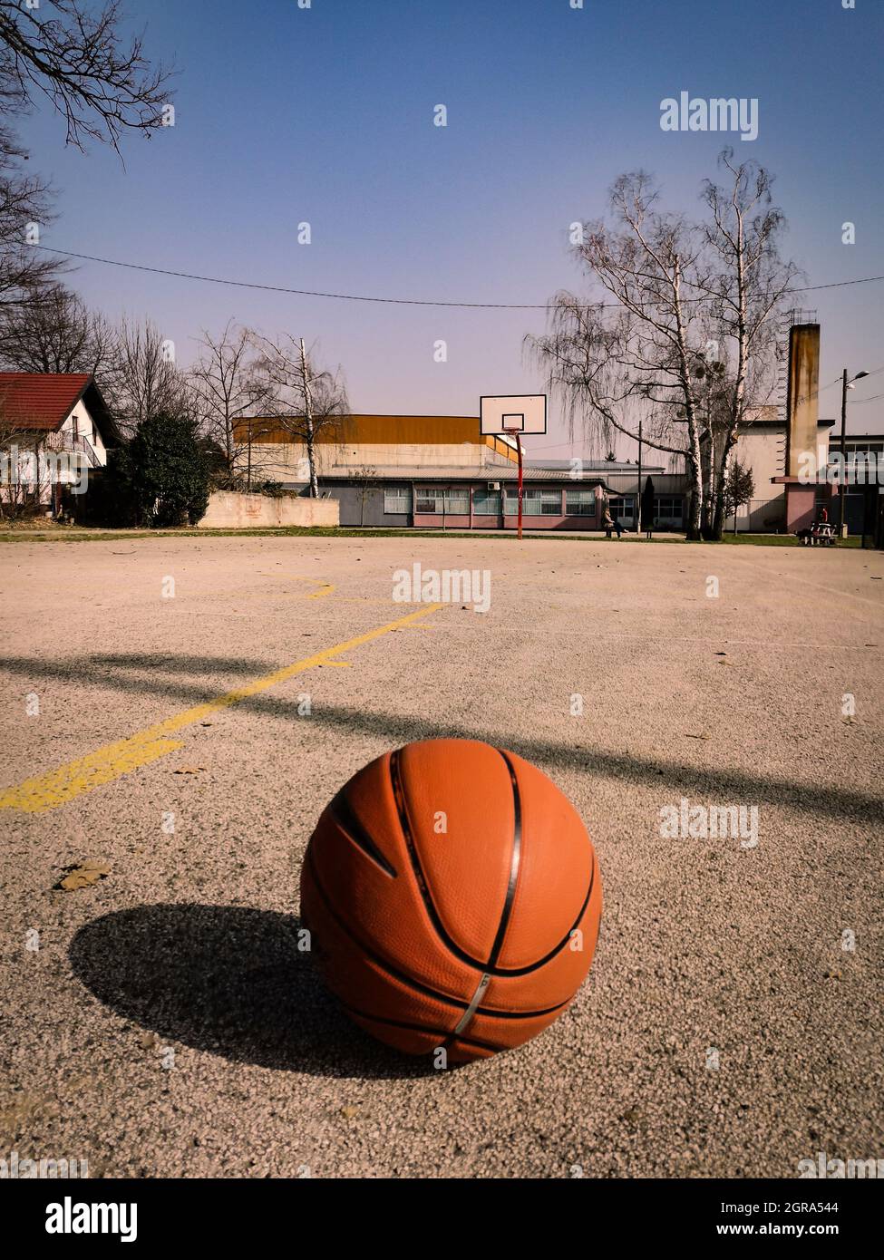 Morning basketball hi-res stock photography and images - Alamy