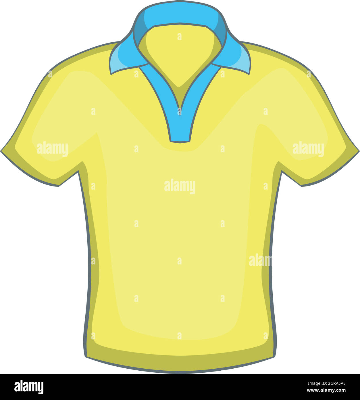 Mens polo icon, cartoon style Stock Vector Image & Art - Alamy