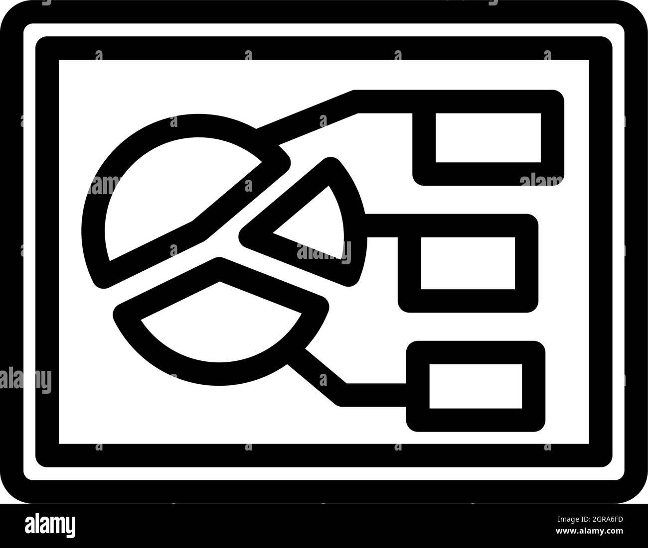 Diagram trend success increase Black and White Stock Photos & Images ...