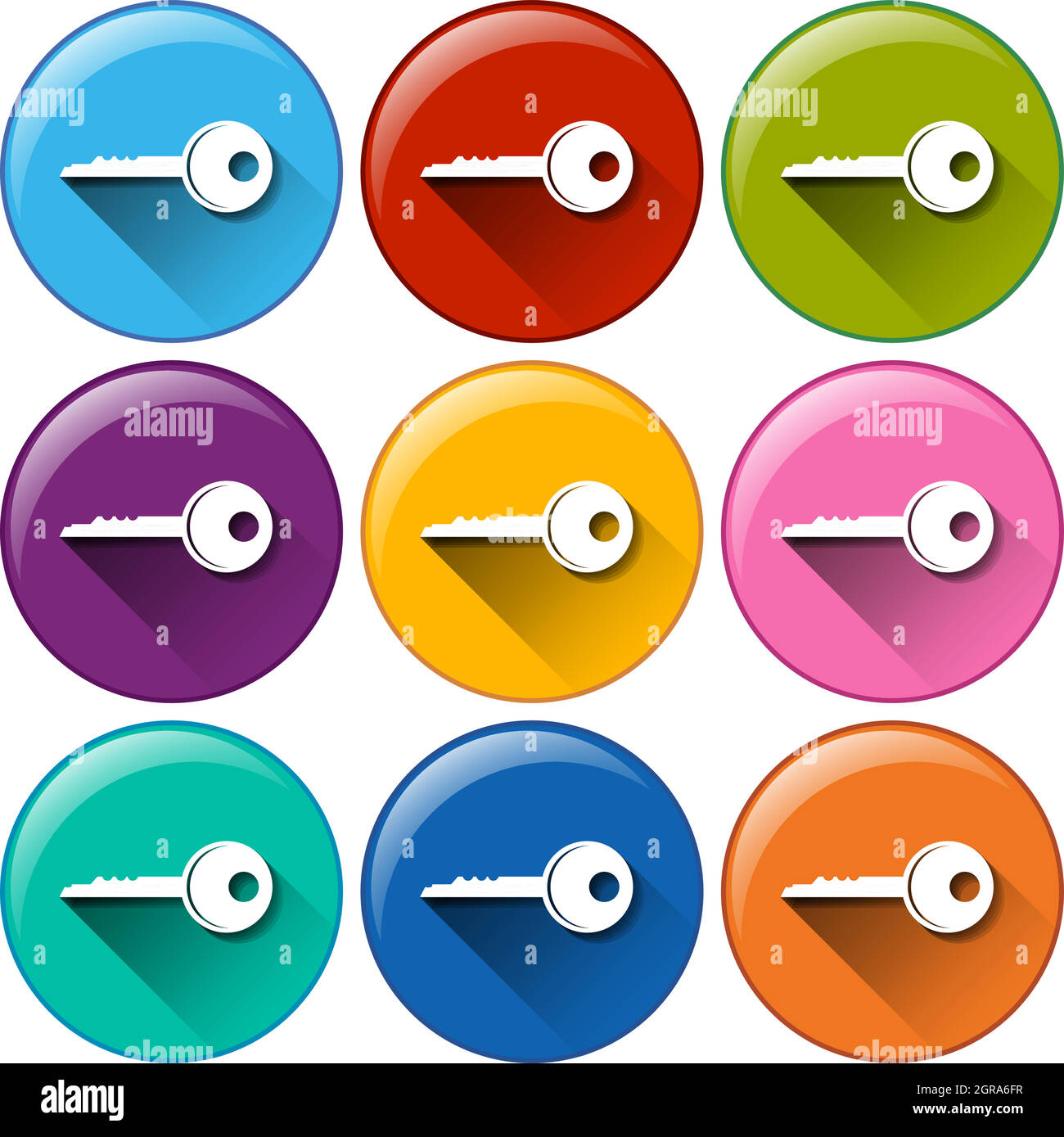 Device keys Stock Vector Images - Alamy