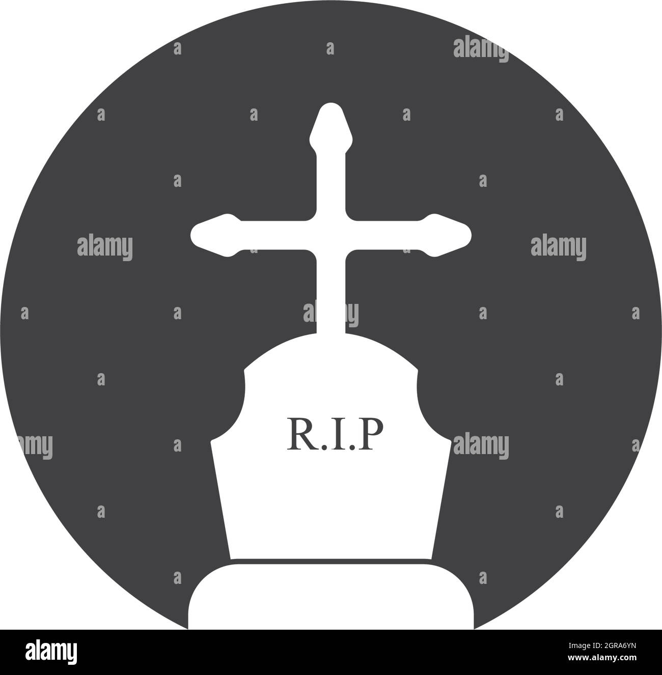 gravestone vector illustration design Stock Vector Image & Art - Alamy