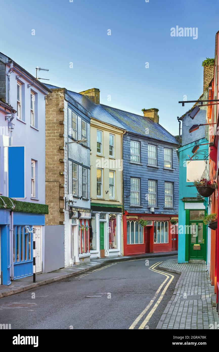 Kinsale street houses hi-res stock photography and images - Alamy