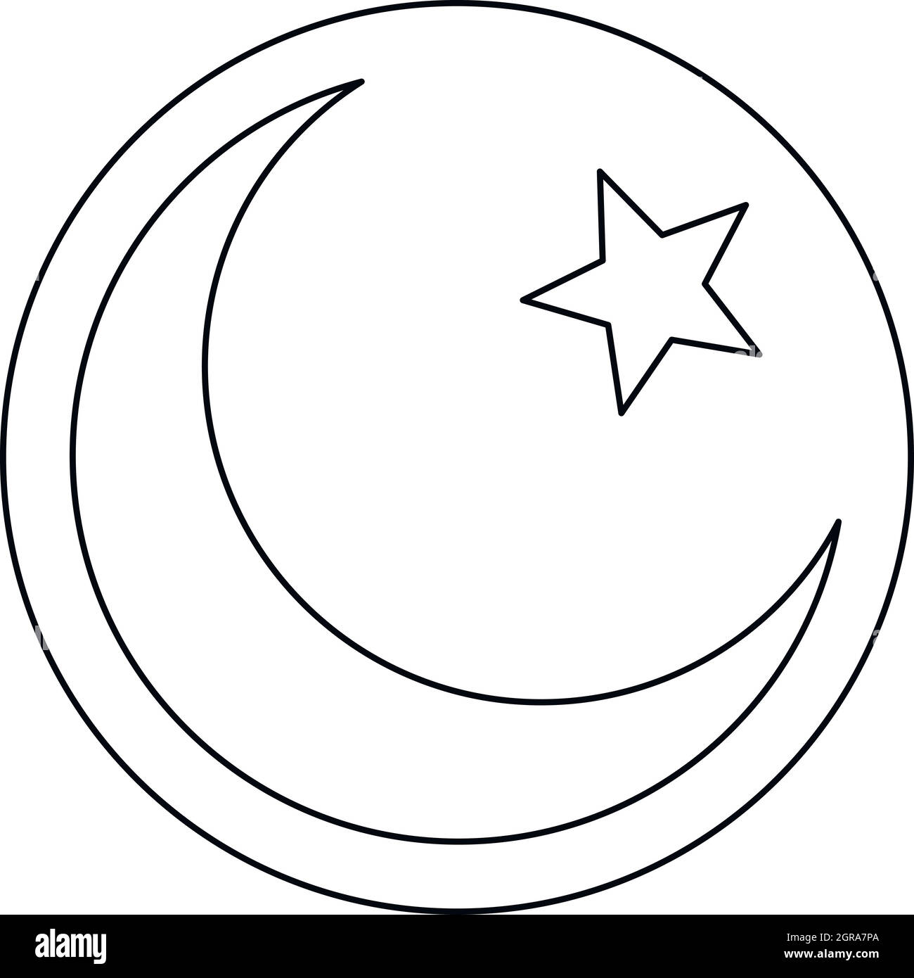 Thin crescent hi-res stock photography and images - Alamy