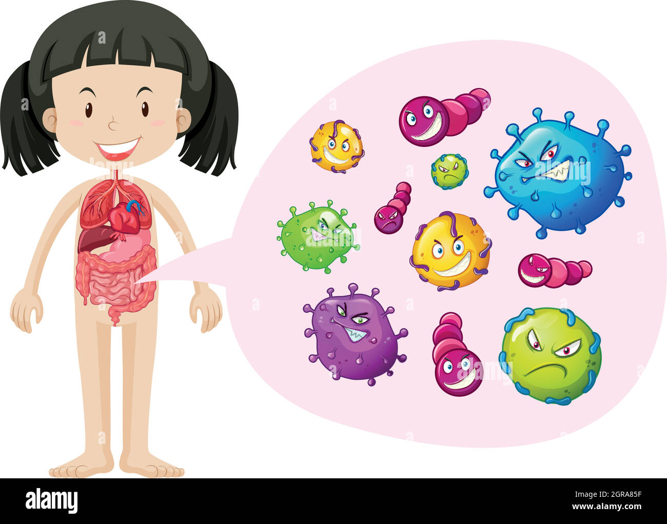 Body bacteria hi-res stock photography and images - Alamy