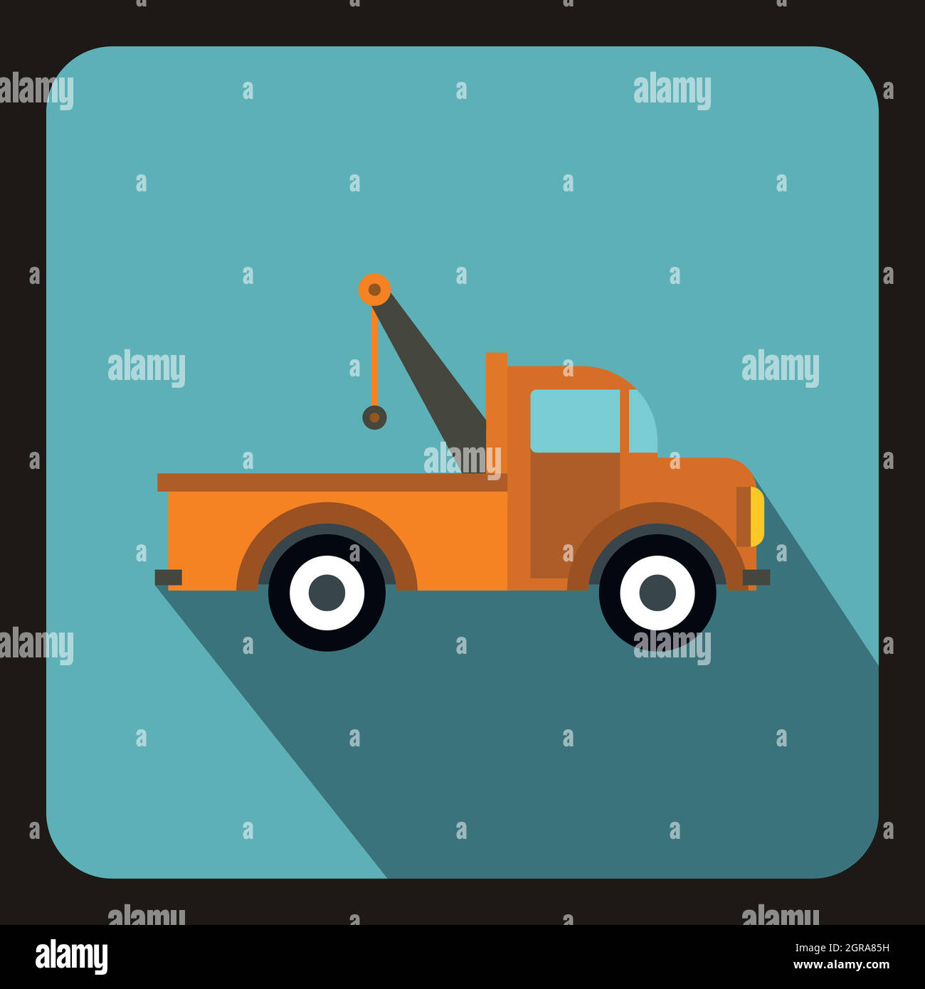 Truck towing wrecker hi-res stock photography and images - Alamy