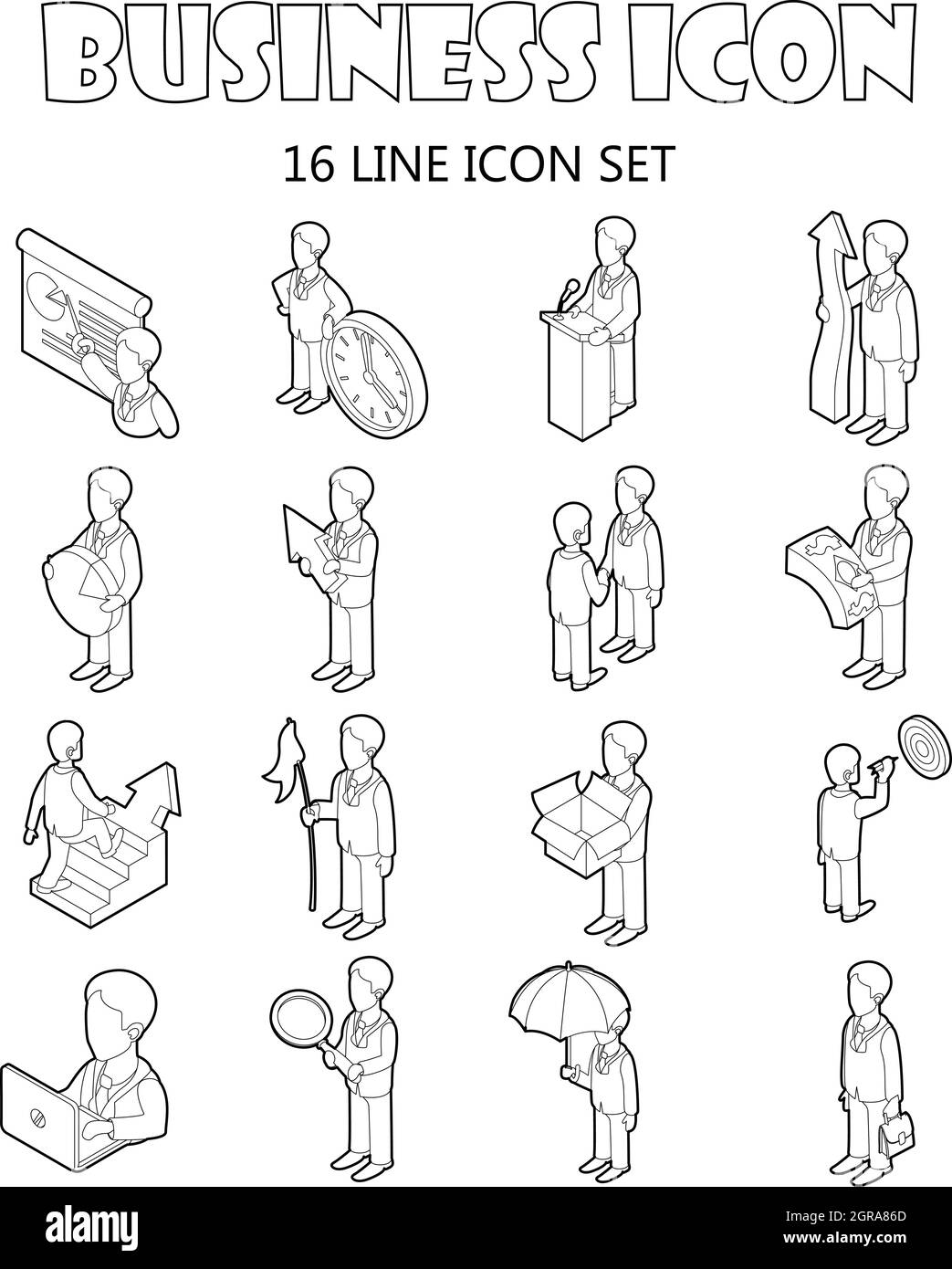 Outline collection hi-res stock photography and images - Alamy