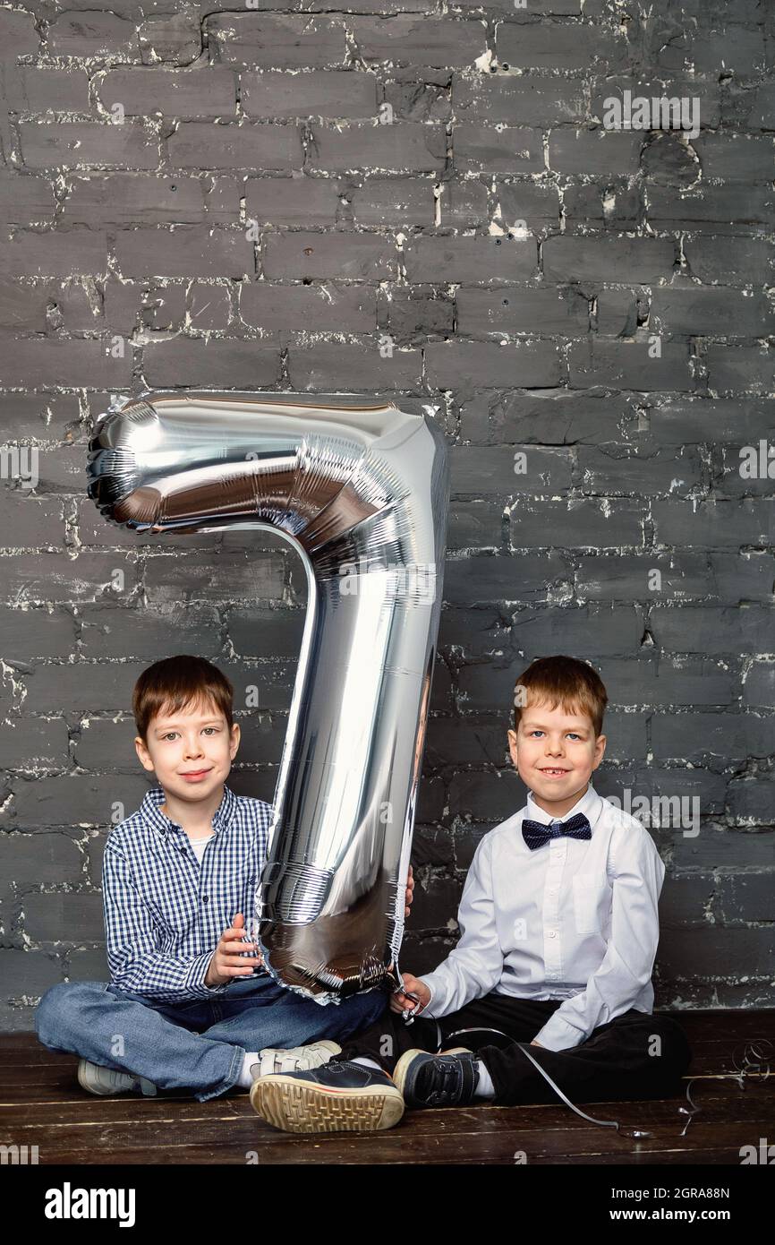 Black and white photo of a boy looking at the hi-res stock photography ...