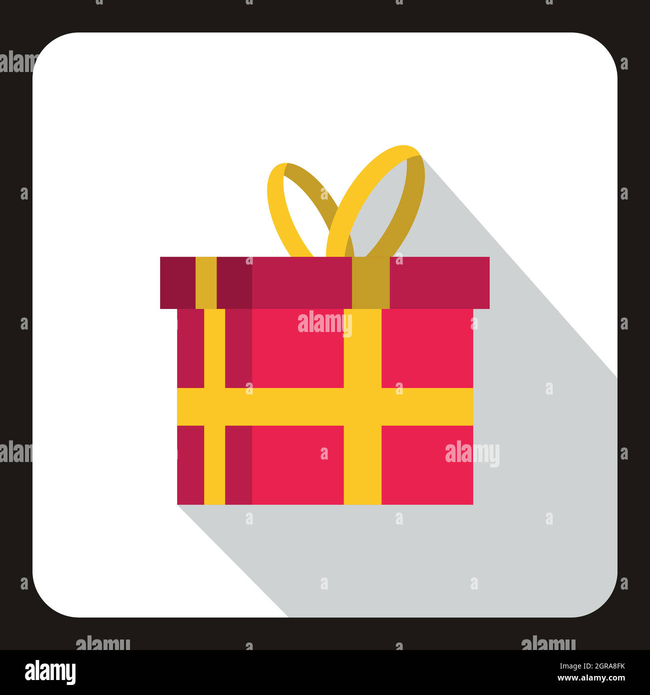 Pink paper present box Stock Vector Images - Alamy
