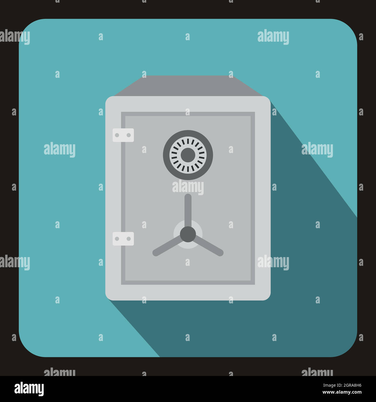 Safe dial white Stock Vector Images - Alamy