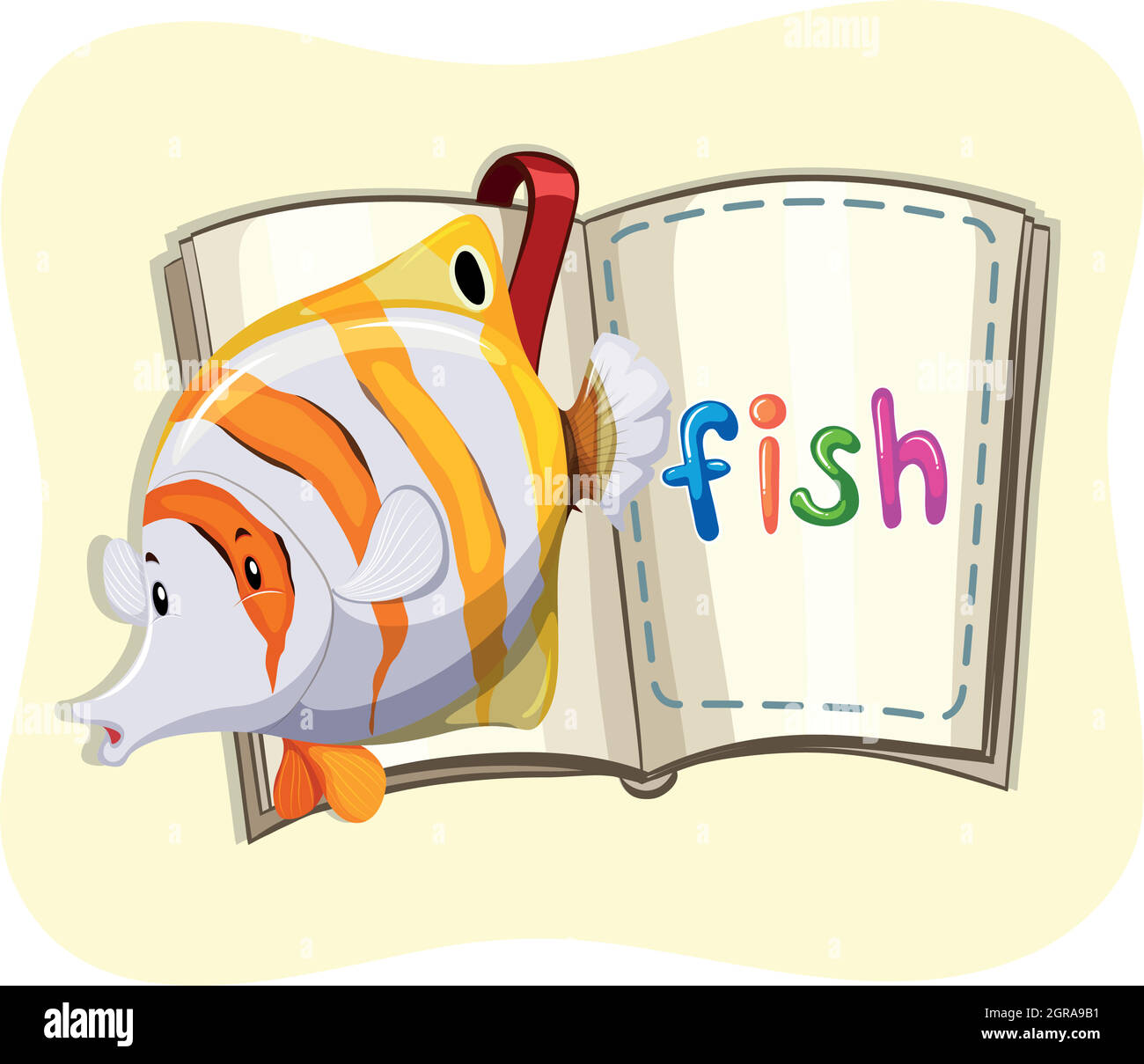 Ocean fish and a book Stock Vector Image & Art - Alamy