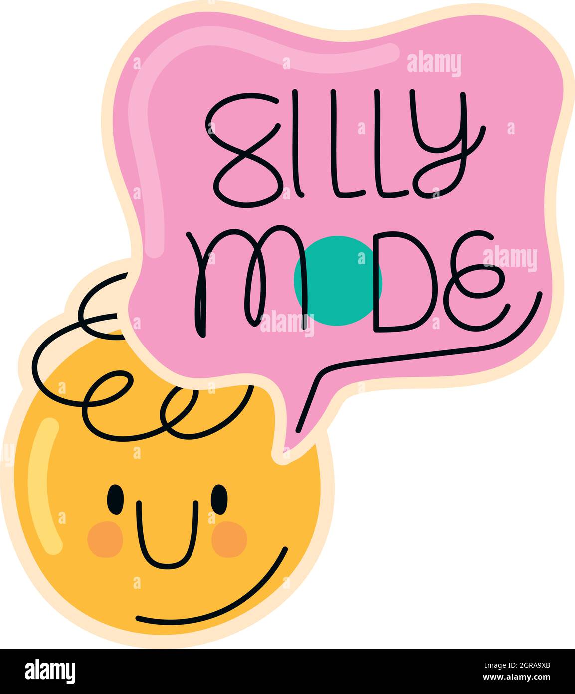 Silly mood Stock Vector Images - Alamy