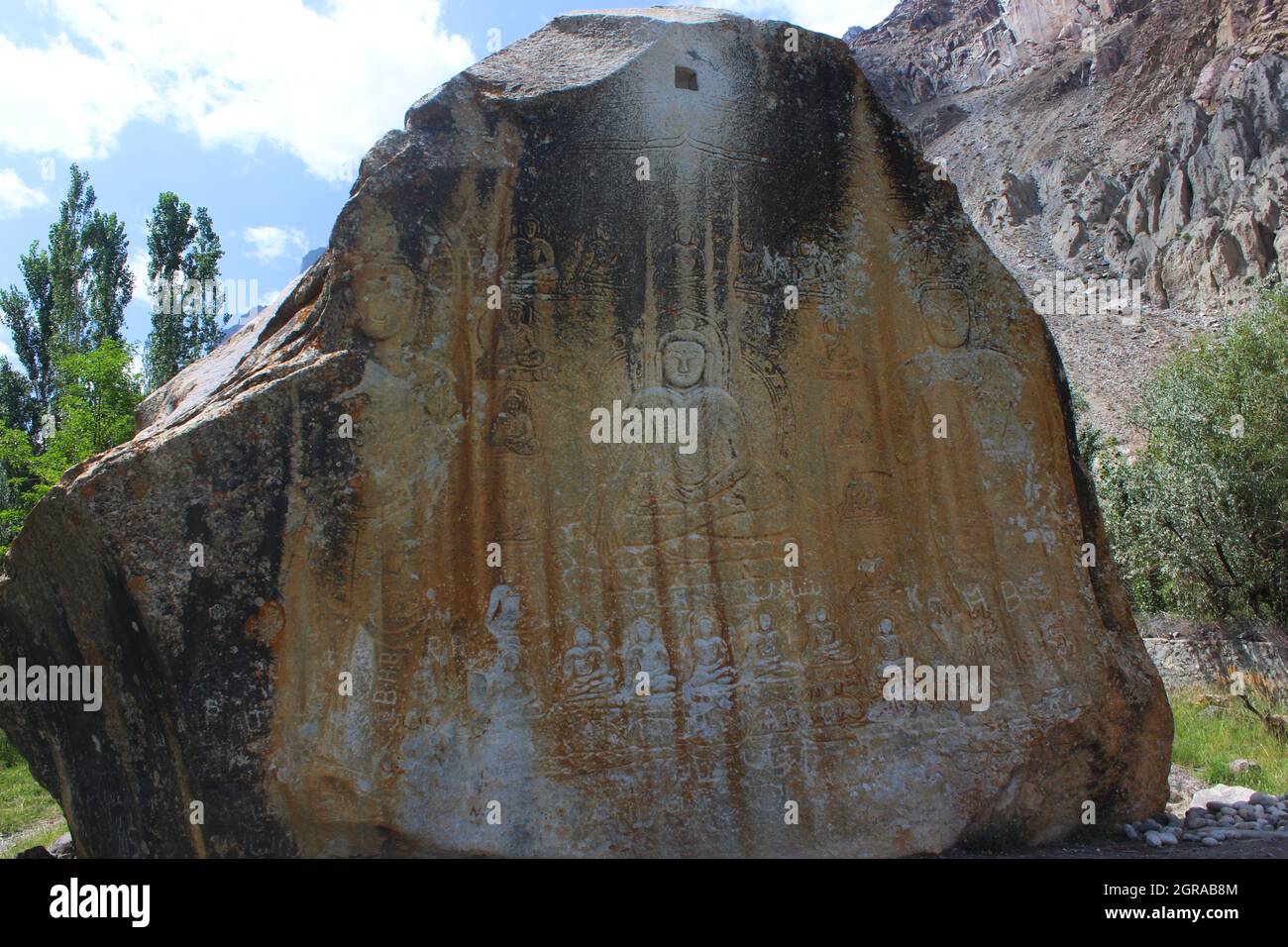 Buddhist statue pakistan hi-res stock photography and images - Alamy