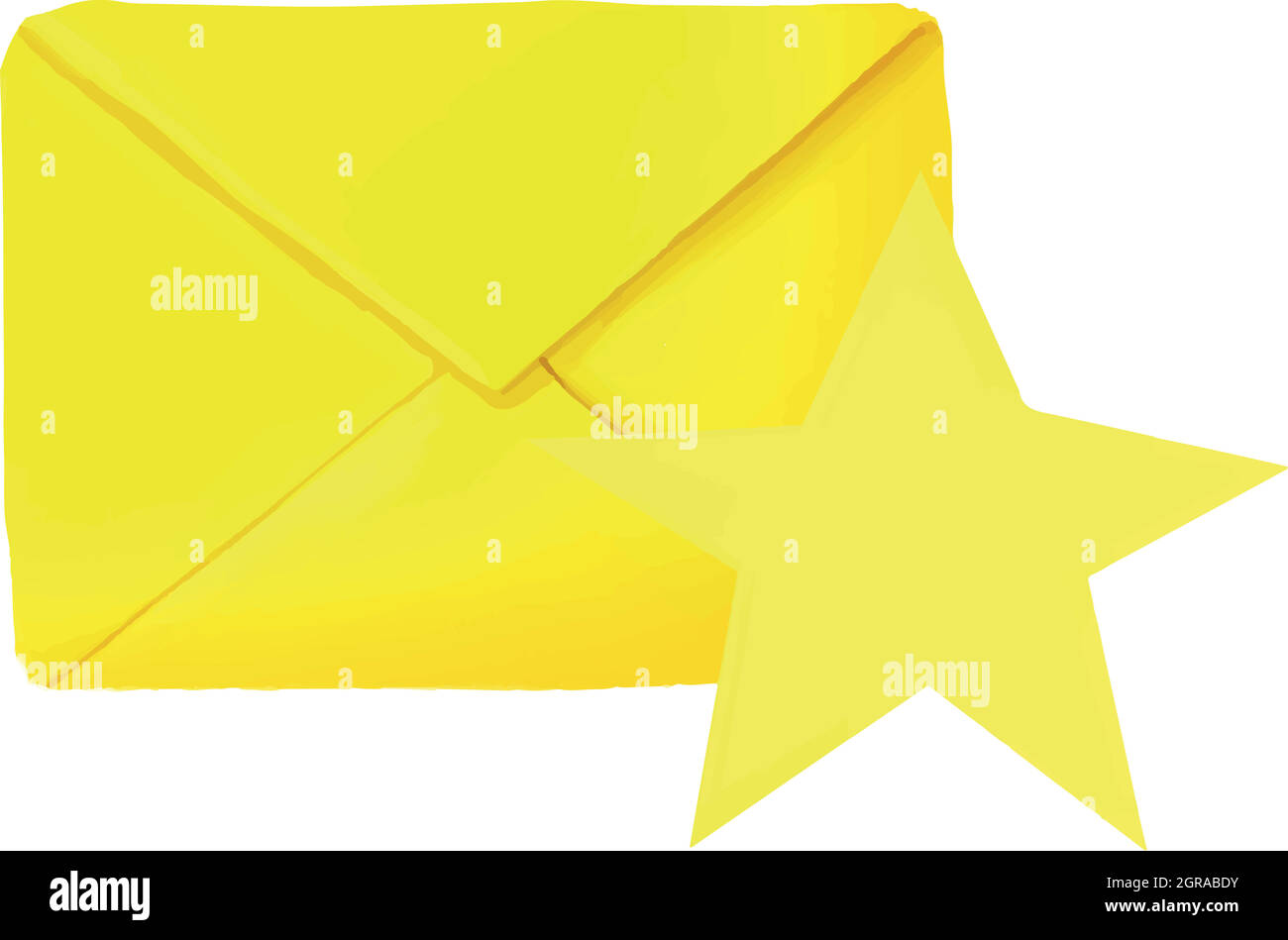 Mail mailbox letter cartoon Cut Out Stock Images & Pictures - Alamy