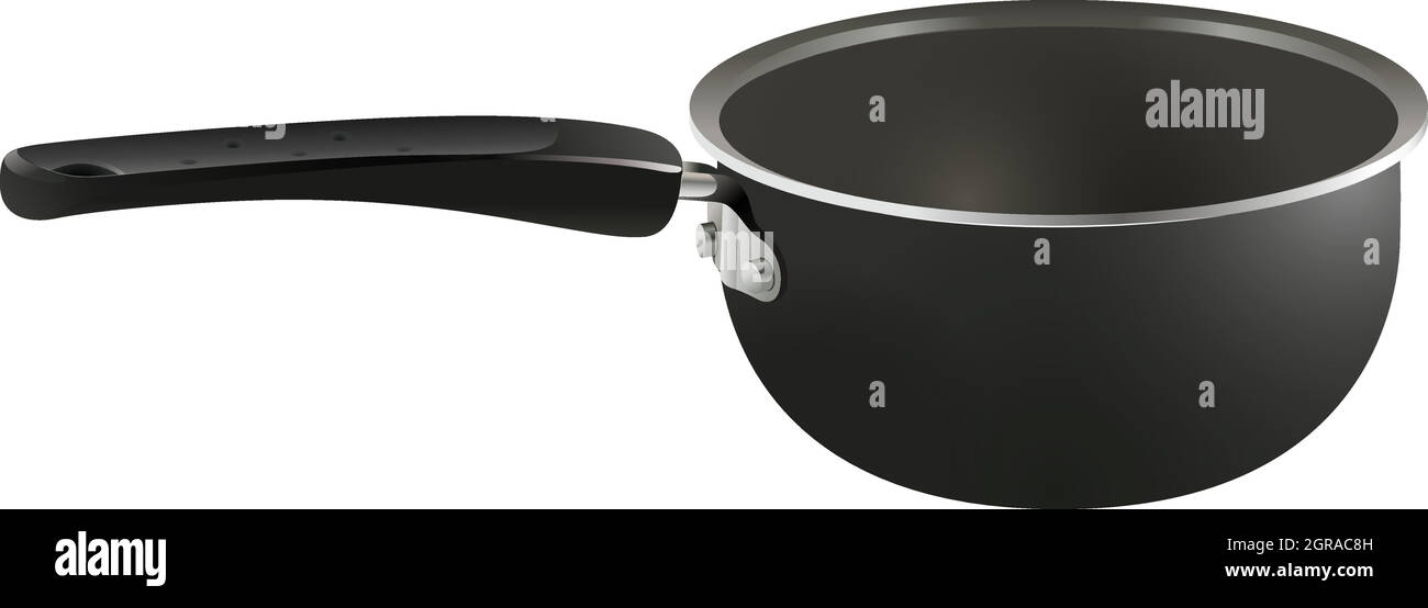 Cylindrical cooking pot Stock Vector Images - Alamy