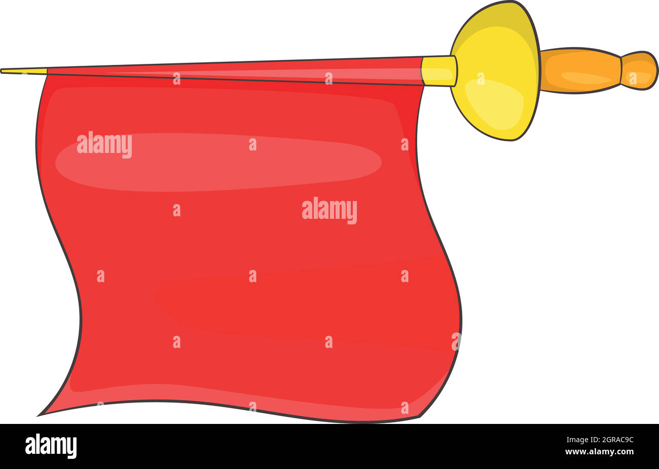 Red fabric Stock Vector Images - Alamy