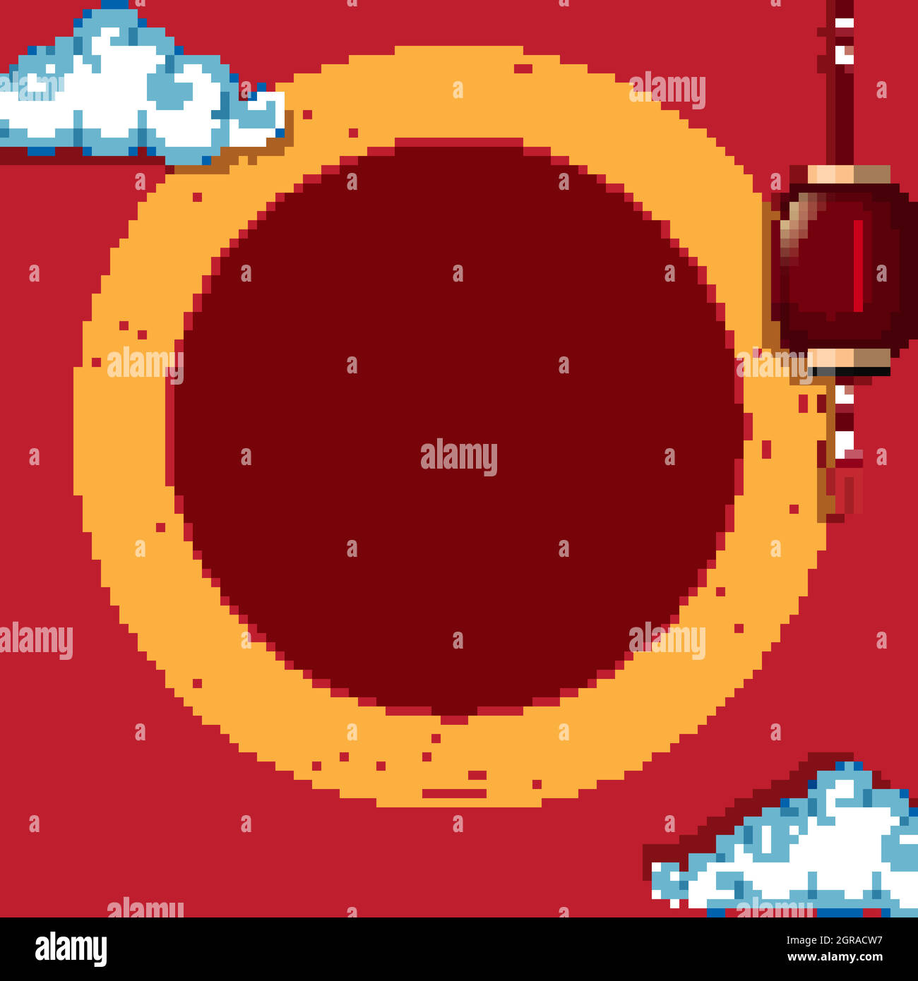 Art round chinese pattern Stock Vector Images - Alamy