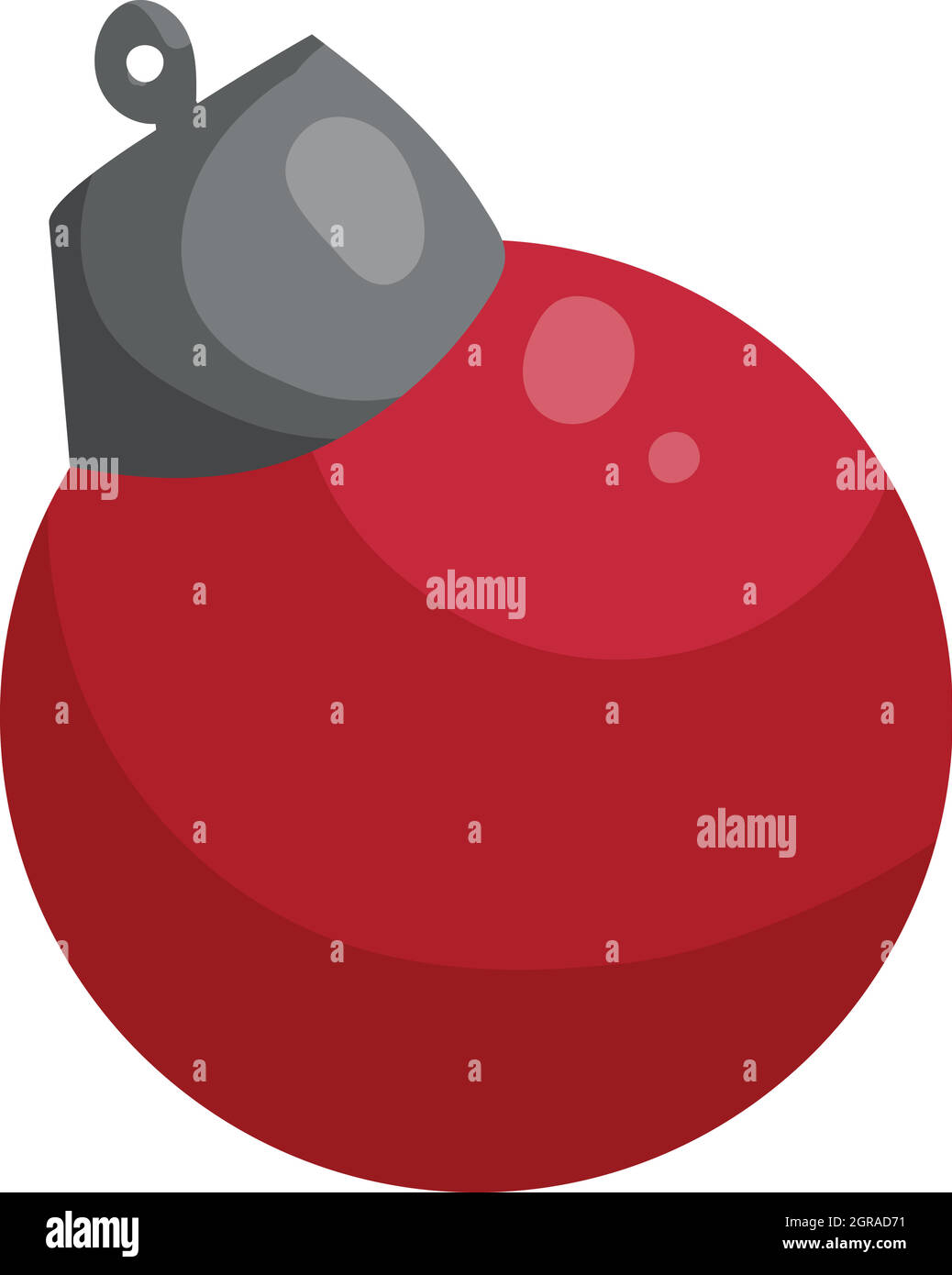 Red ball isolated Stock Vector Images - Alamy