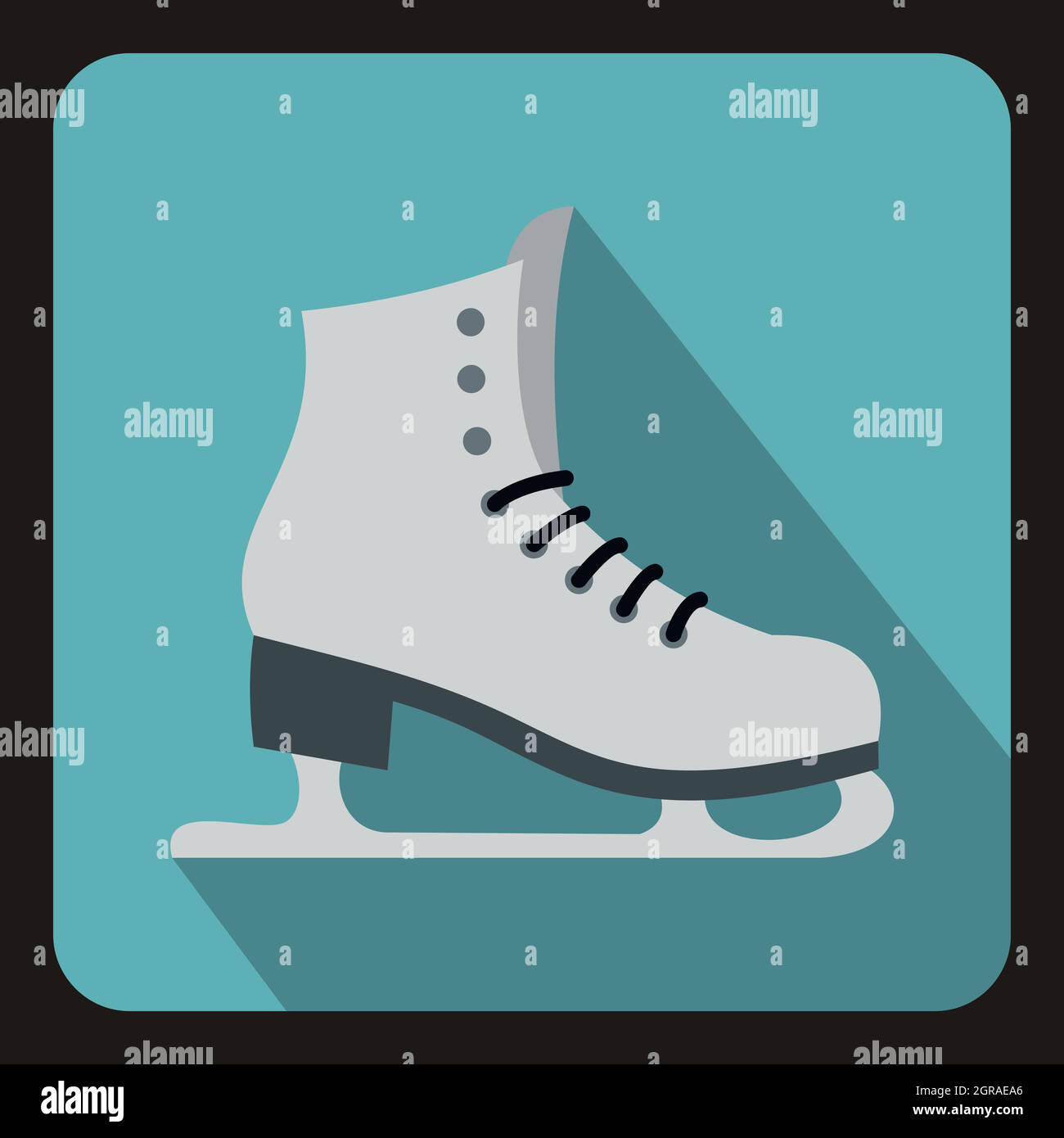 Hockey skates lace Stock Vector Images - Alamy