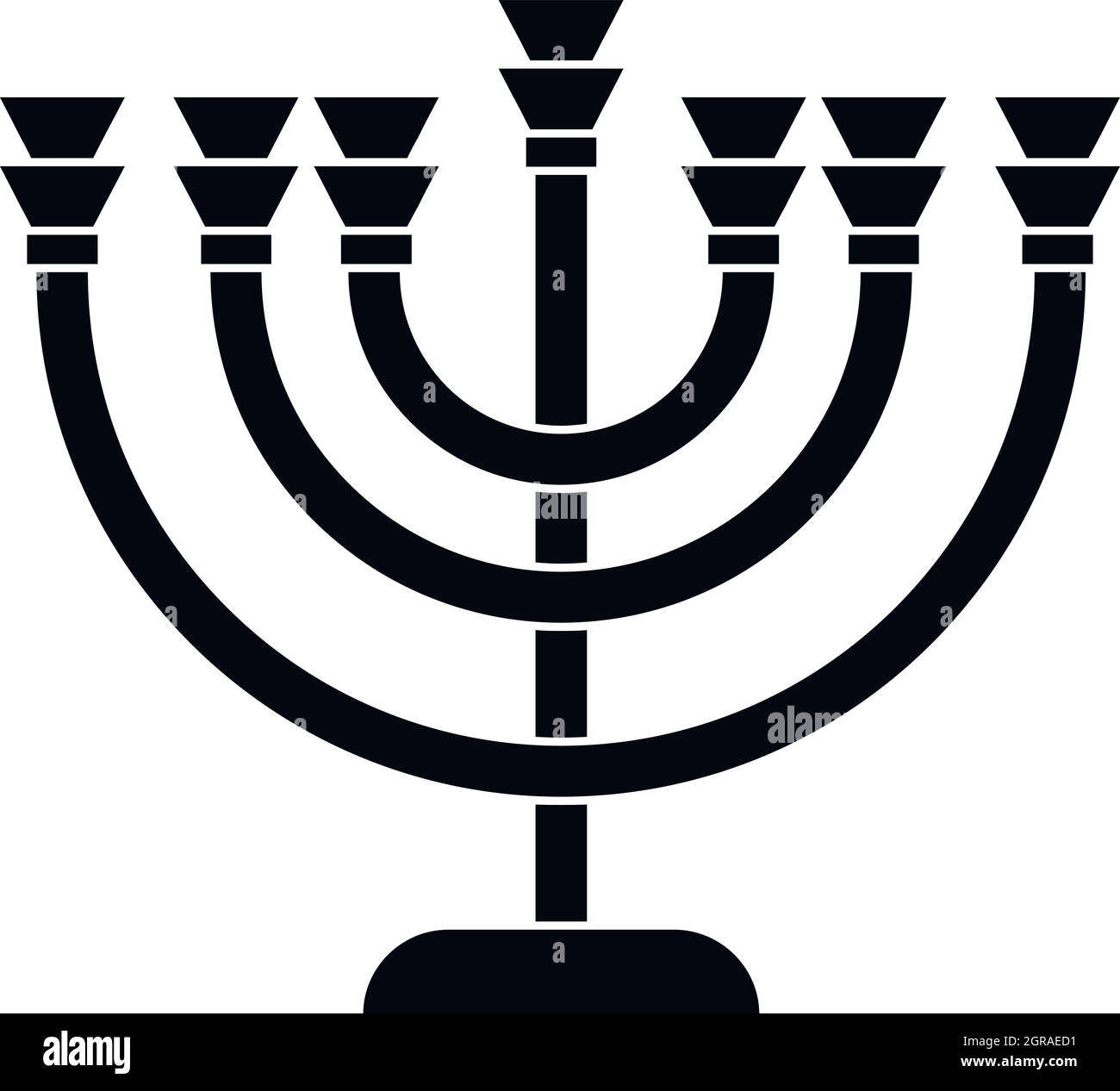 Jewish synagogue icon simple Stock Vector Images - Alamy