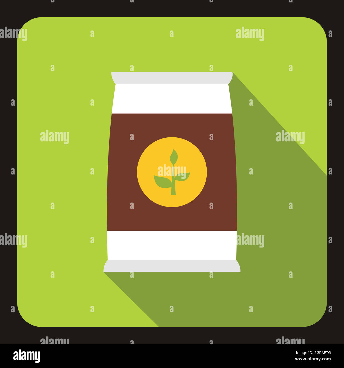 Seeds bag icon in flat style Stock Vector Image & Art - Alamy