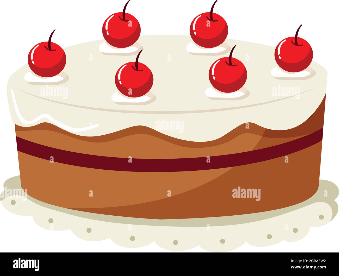 Cherries Stock Vector Images - Alamy