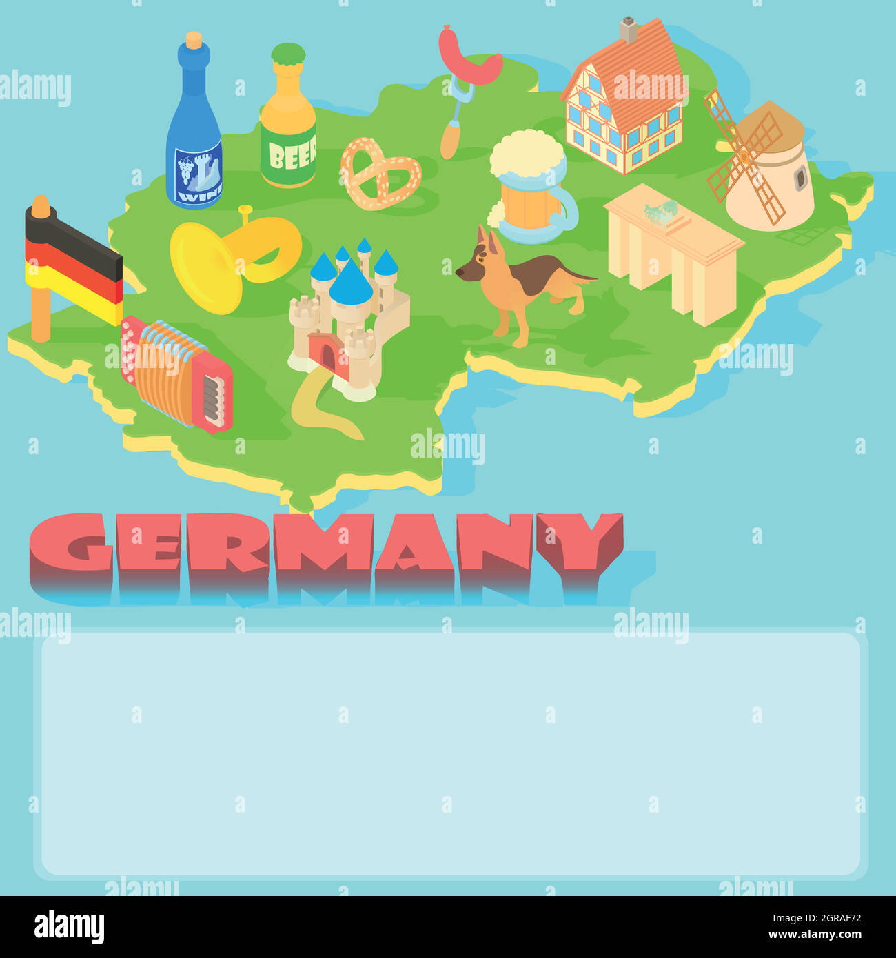 Munich tourist attraction Stock Vector Images - Alamy