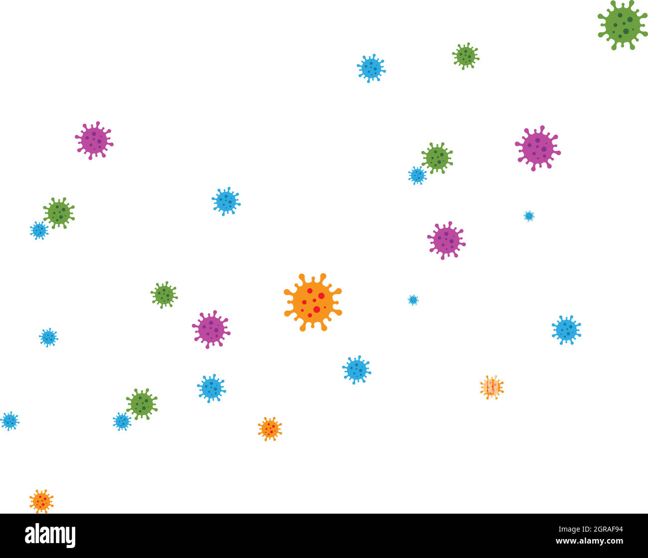 Biochemistry virus illustration vector Stock Vector Images - Alamy