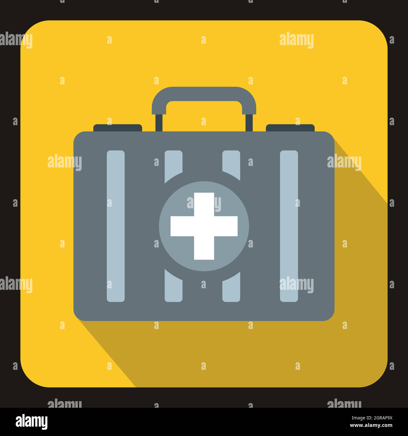 First aid kit icon, flat style Stock Vector Image & Art - Alamy
