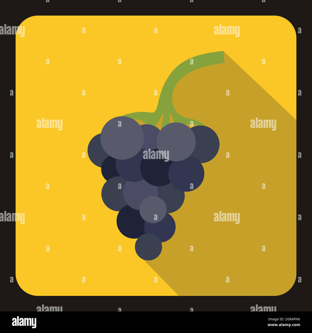 Grapes sign Stock Vector Images - Alamy