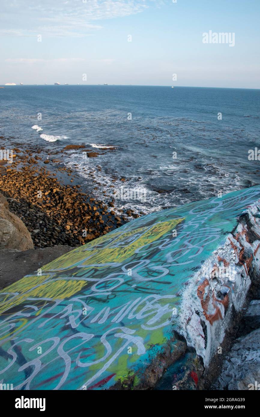 Sunken City is a housing development that was destroyed by landslides a ...