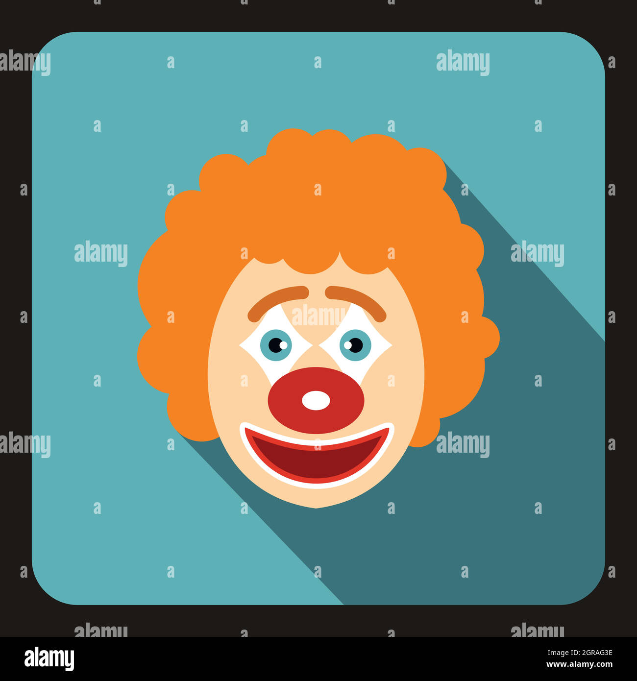 Clown performance in circus Stock Vector Images - Alamy