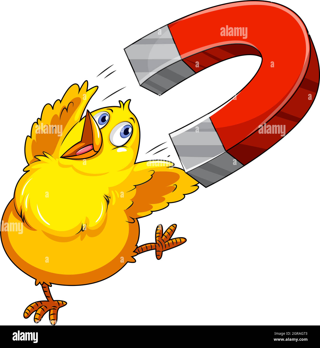 Chick magnet Stock Vector Images - Alamy