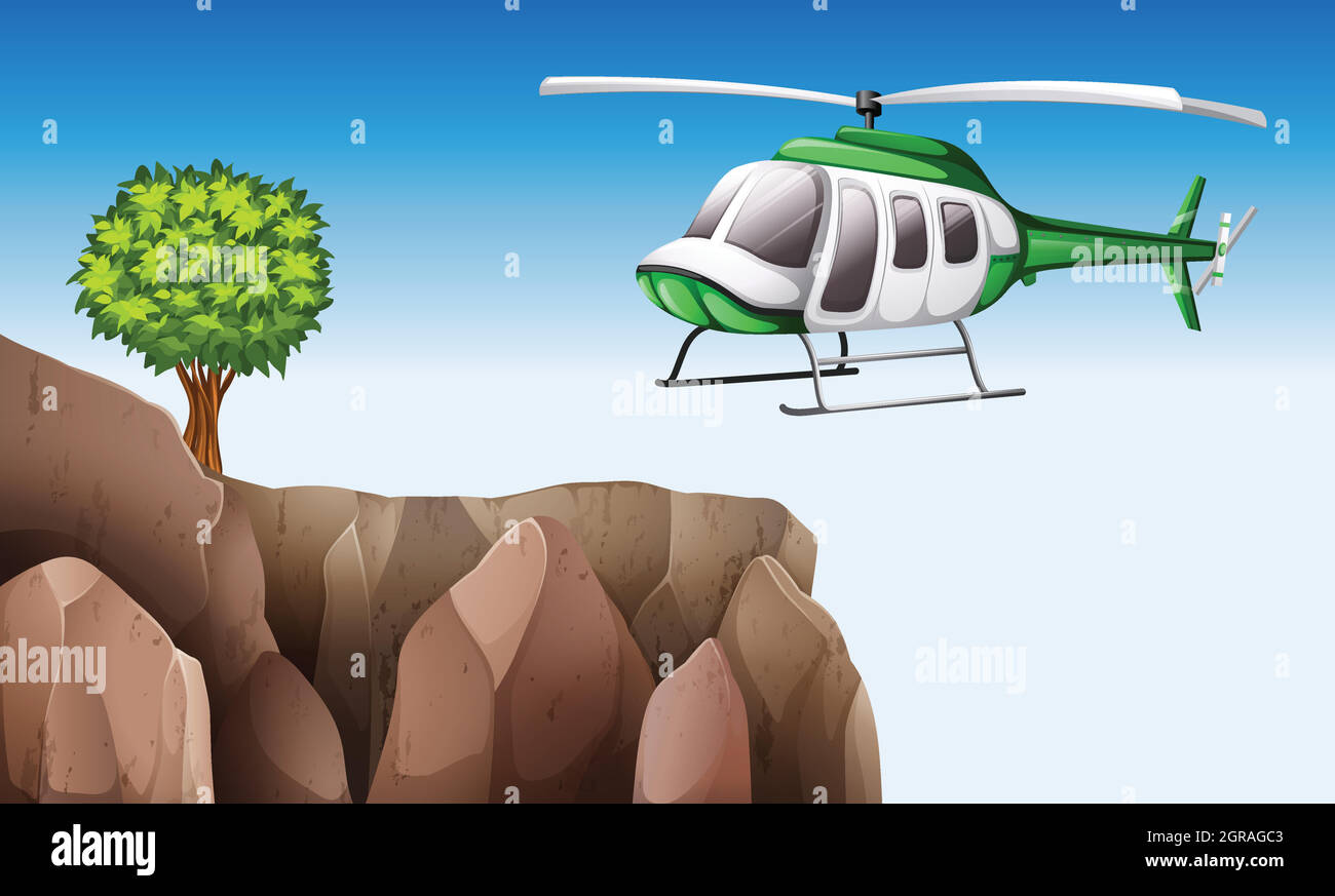 Cliff aerial Stock Vector Images - Alamy