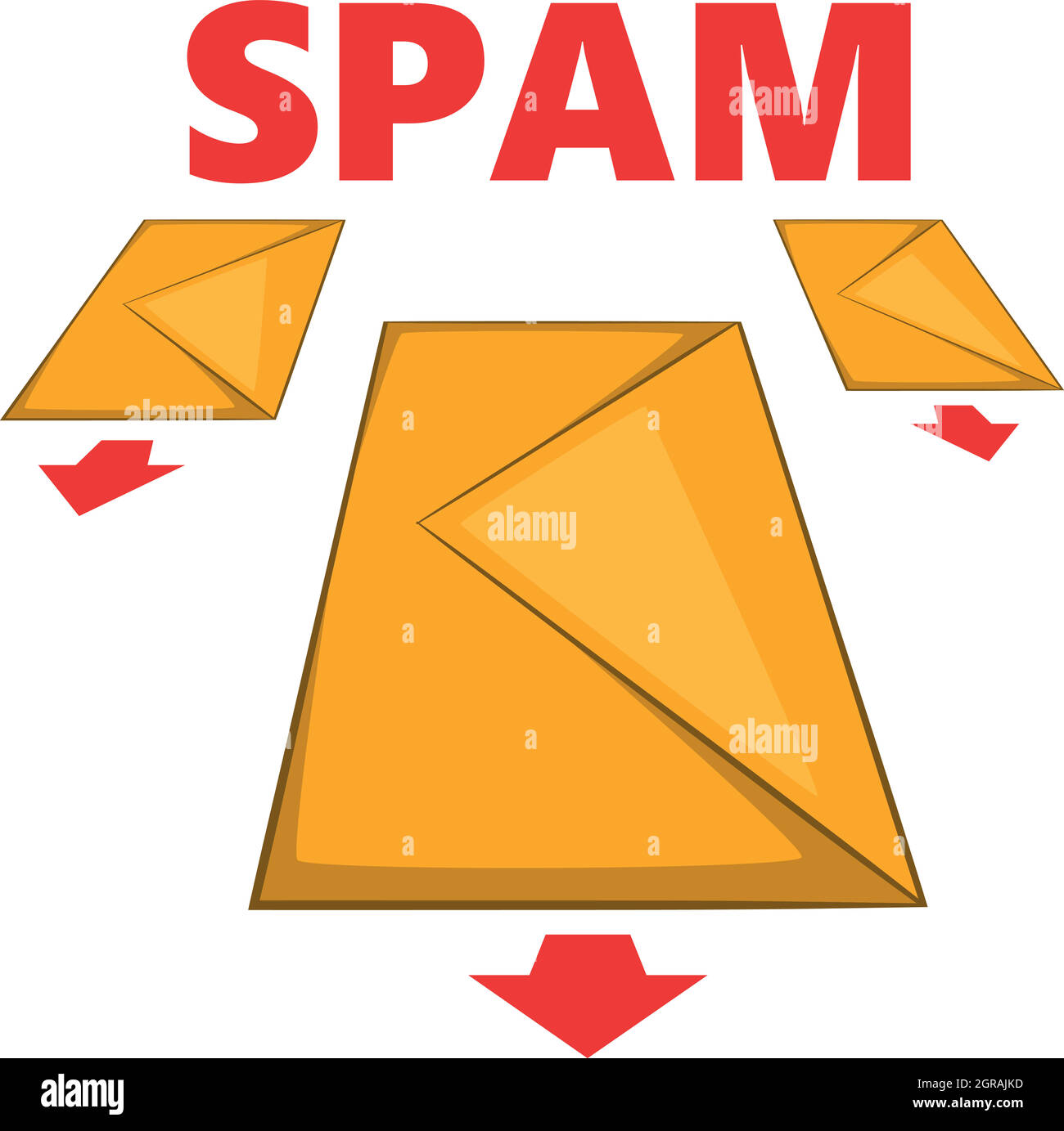 Spam cartoon hi-res stock photography and images - Alamy