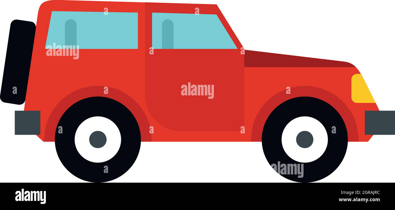 Jeepney Side View Vector
