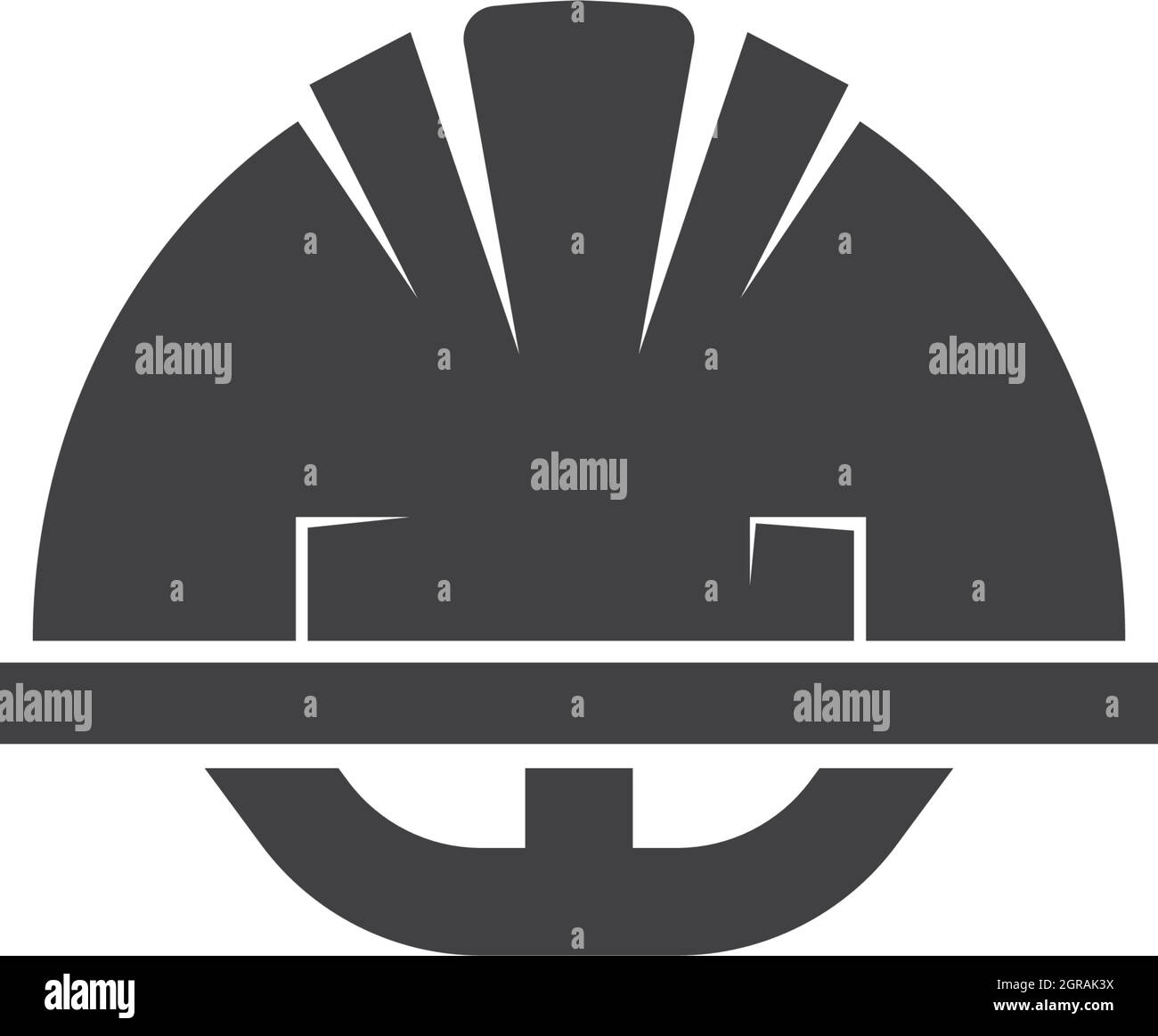 worker helmet vector illustration design Stock Vector Image & Art - Alamy